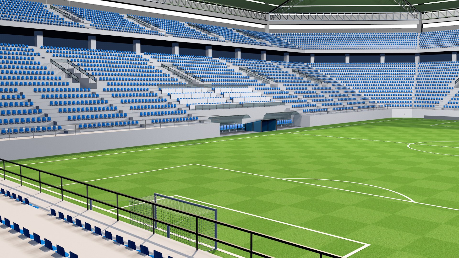 3D Stadium Arena - TurboSquid 1508929