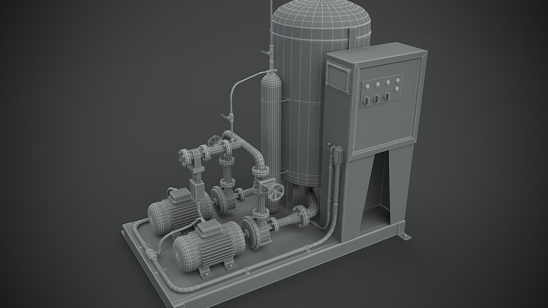 3D machinery device industrial - TurboSquid 1544816