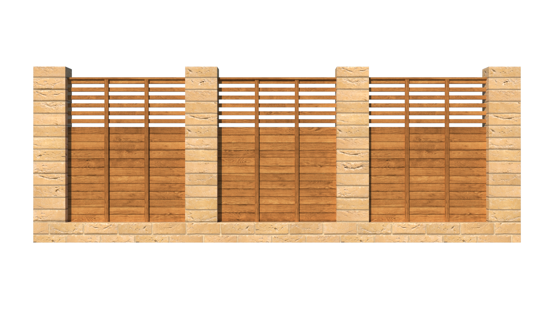 Fence 3D - TurboSquid 2362437