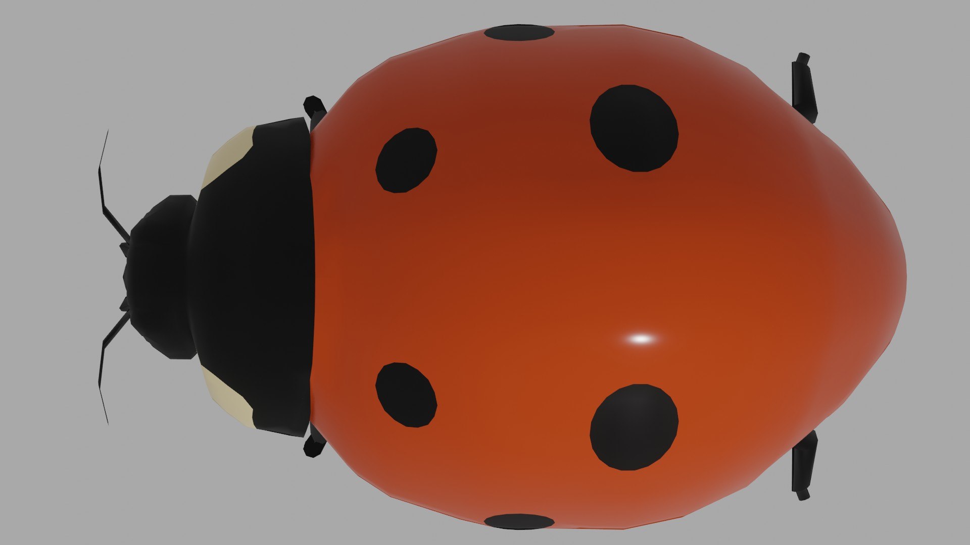 3D Ladybug BLEND AND OBJ - TurboSquid 2320197
