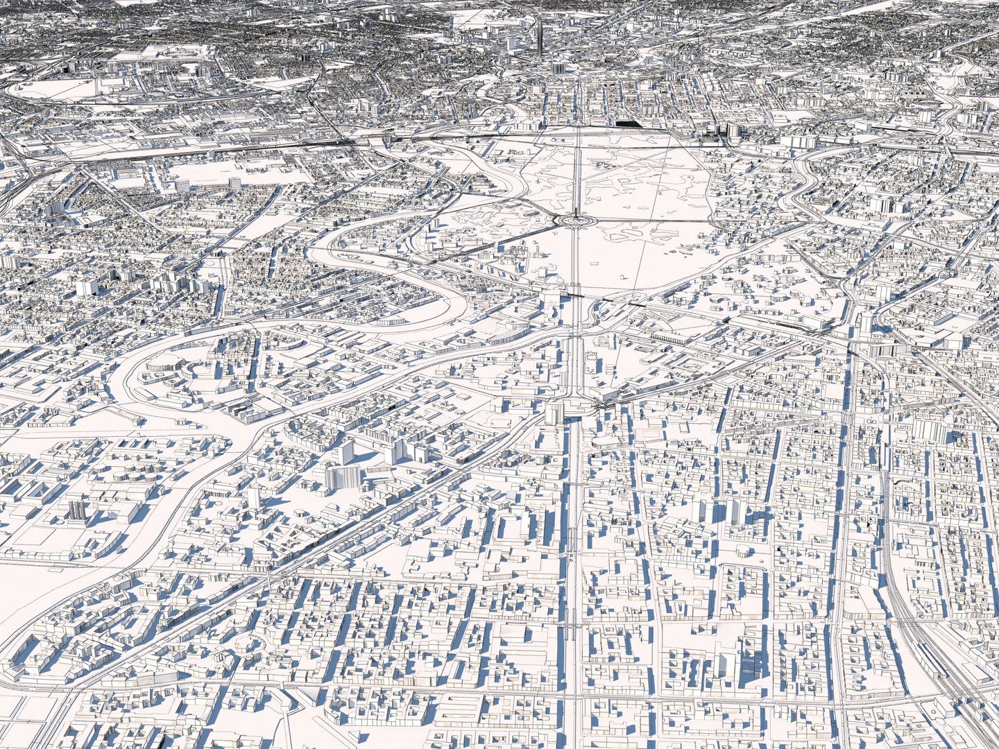 3D Model City Berlin - TurboSquid 1424775