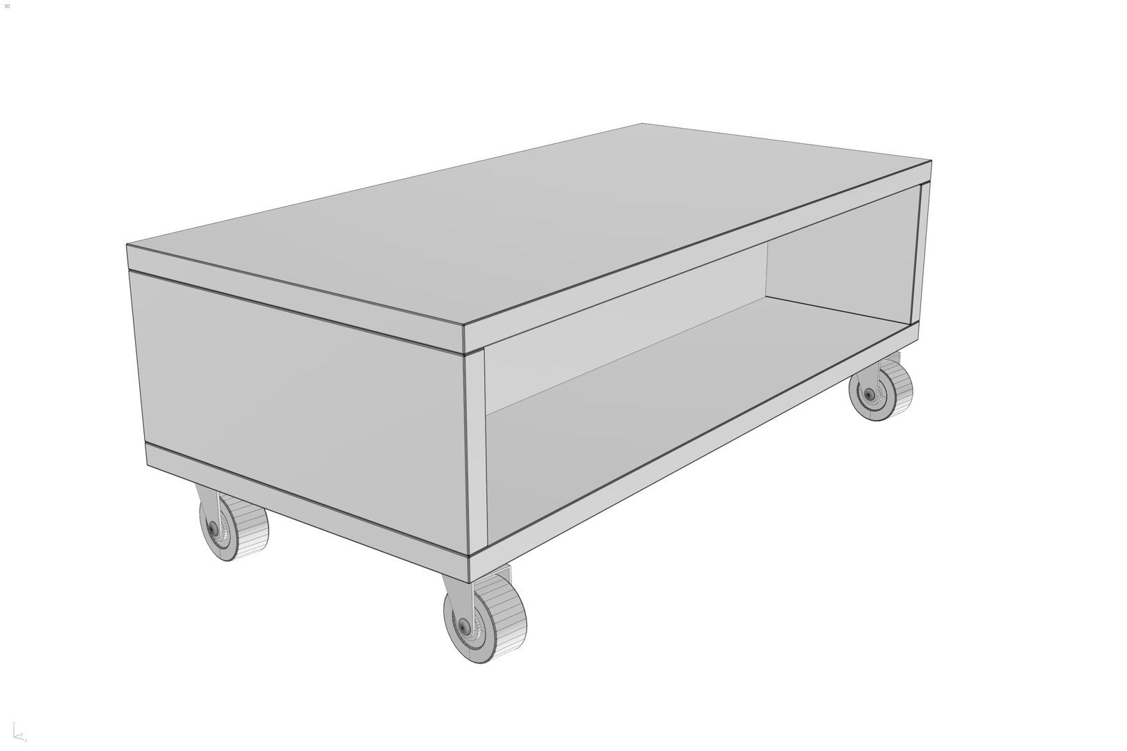 3D Coffee Table - TurboSquid 2283445
