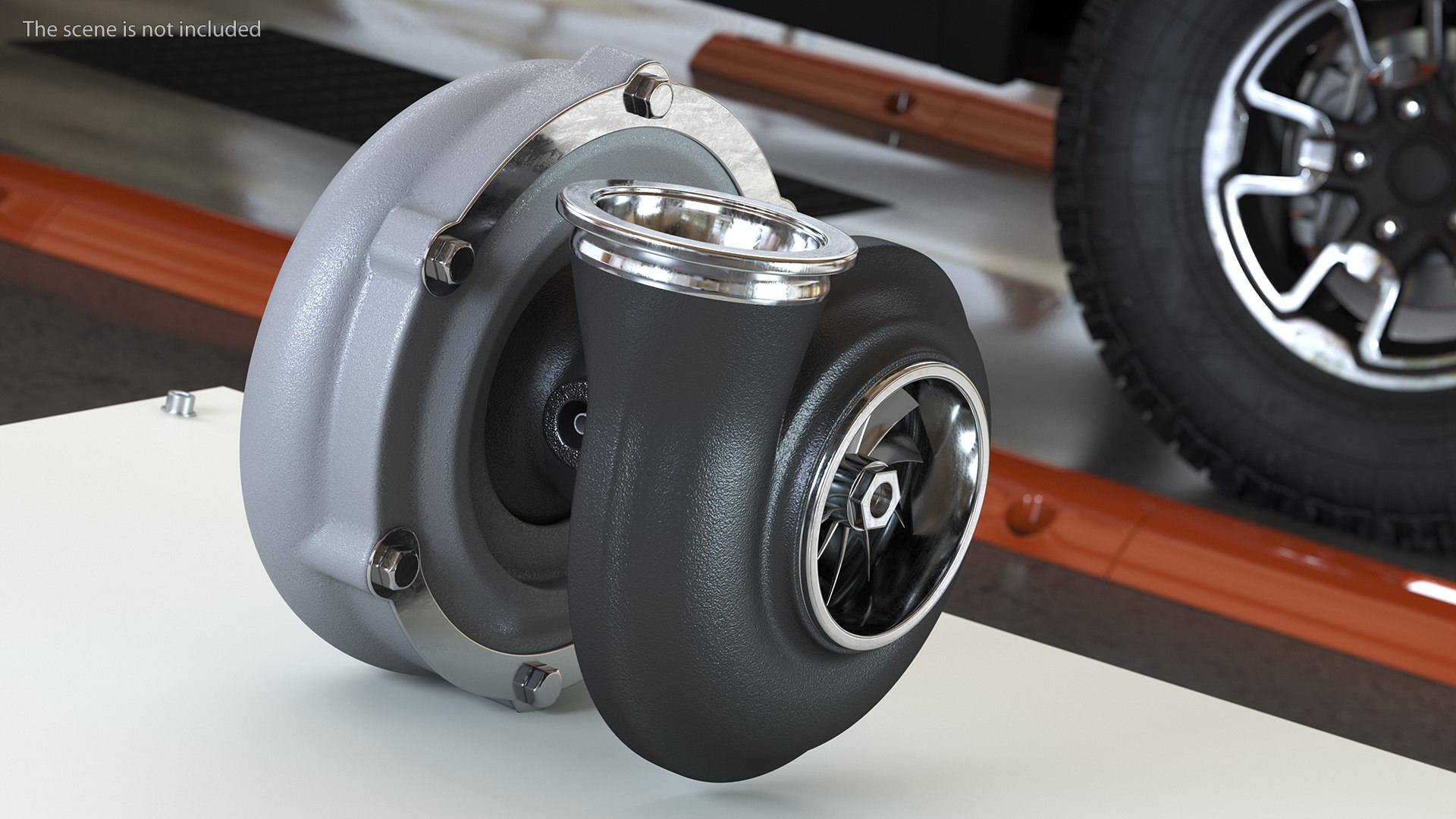 Turbocharger Model - TurboSquid 1933551