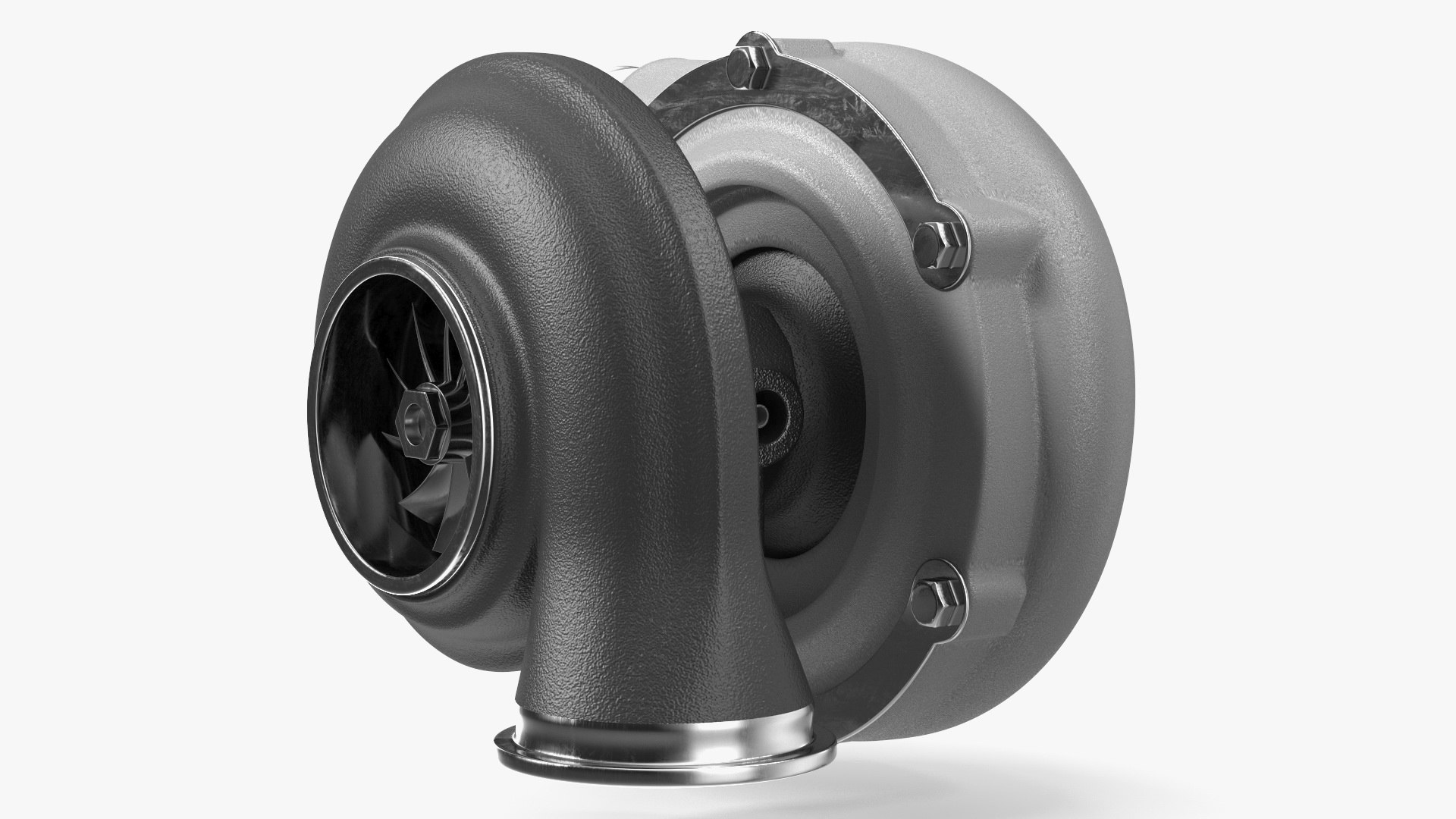Turbocharger Model - TurboSquid 1933551