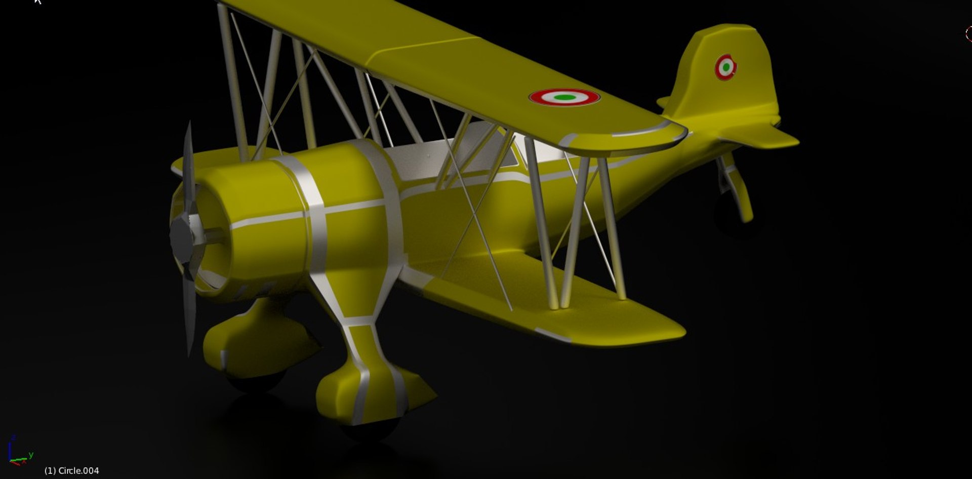Bitplane Plane 3d Obj