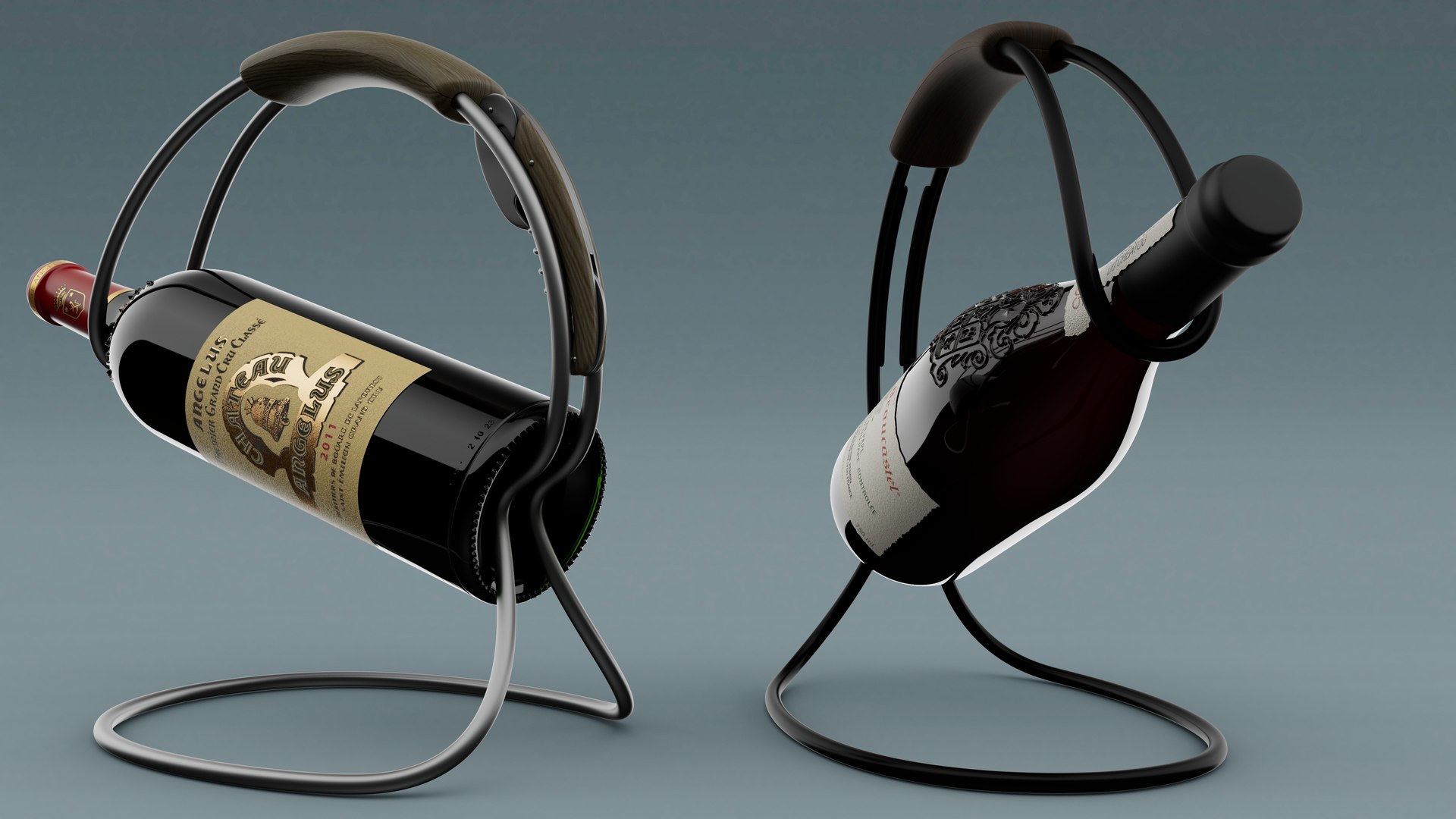 Collection Of Nine Noble Wines 3D Model - TurboSquid 2203416