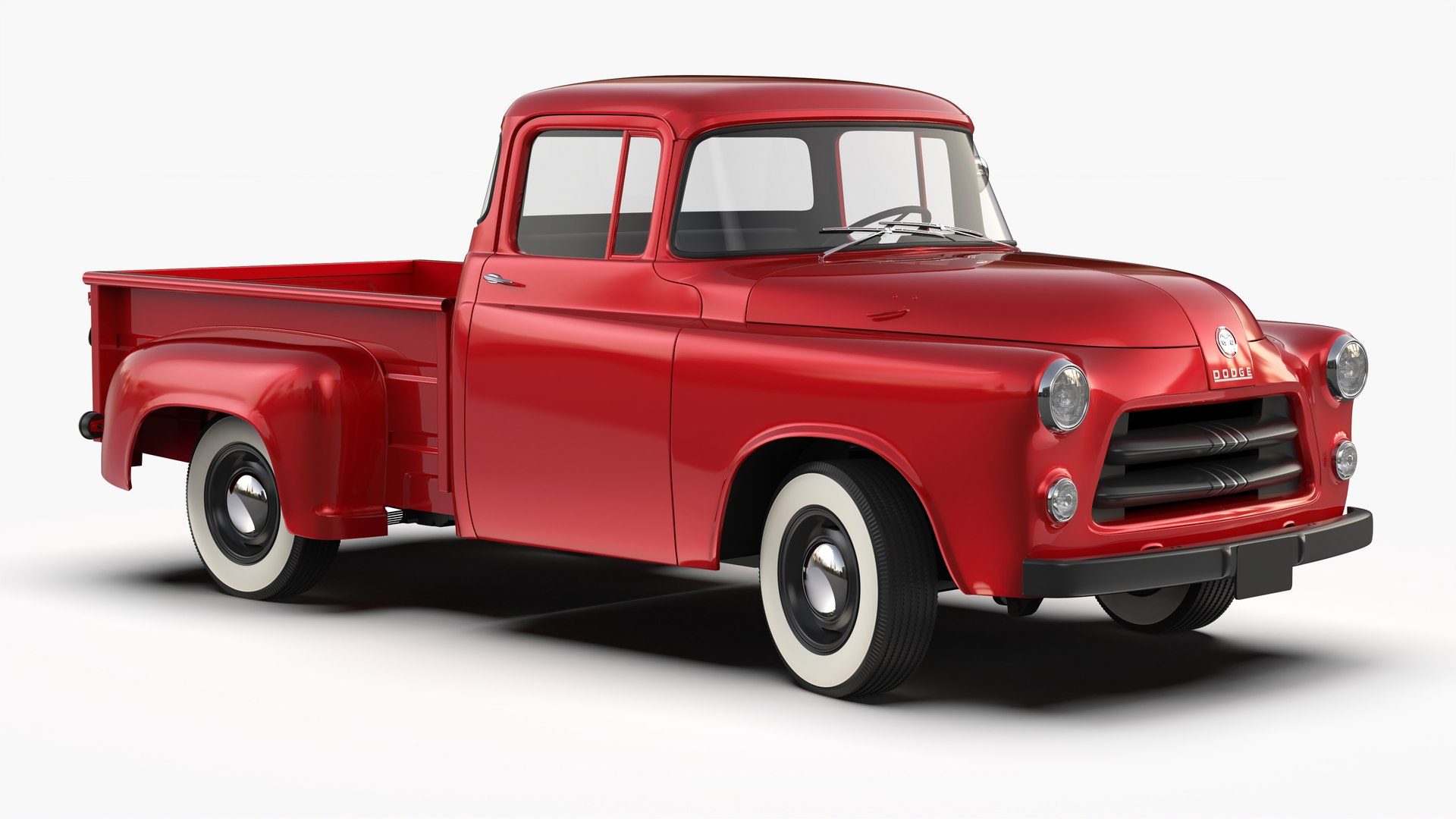 Dodge C100 1956 3D - TurboSquid 2145822