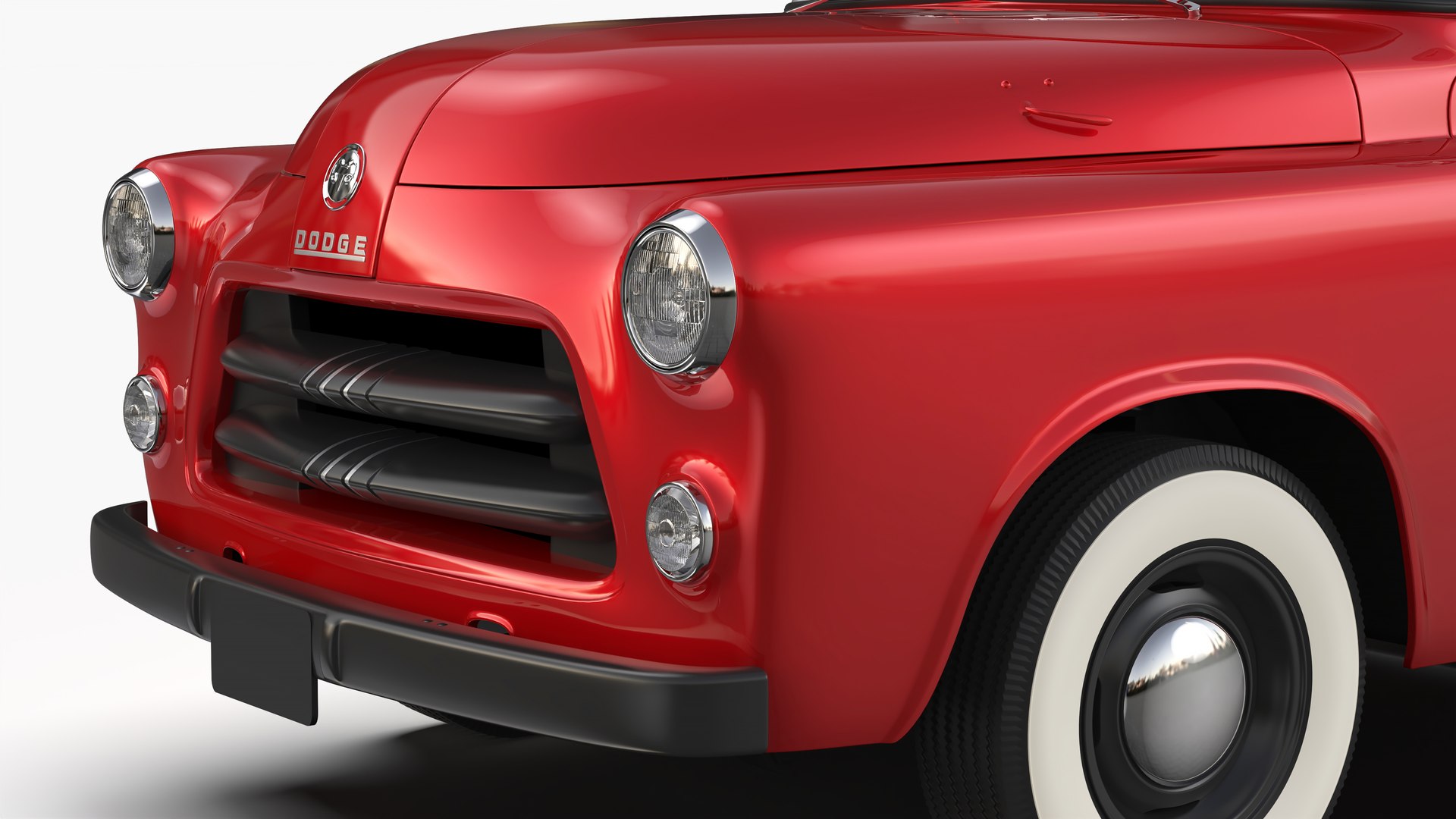 Dodge C100 1956 3D - TurboSquid 2145822