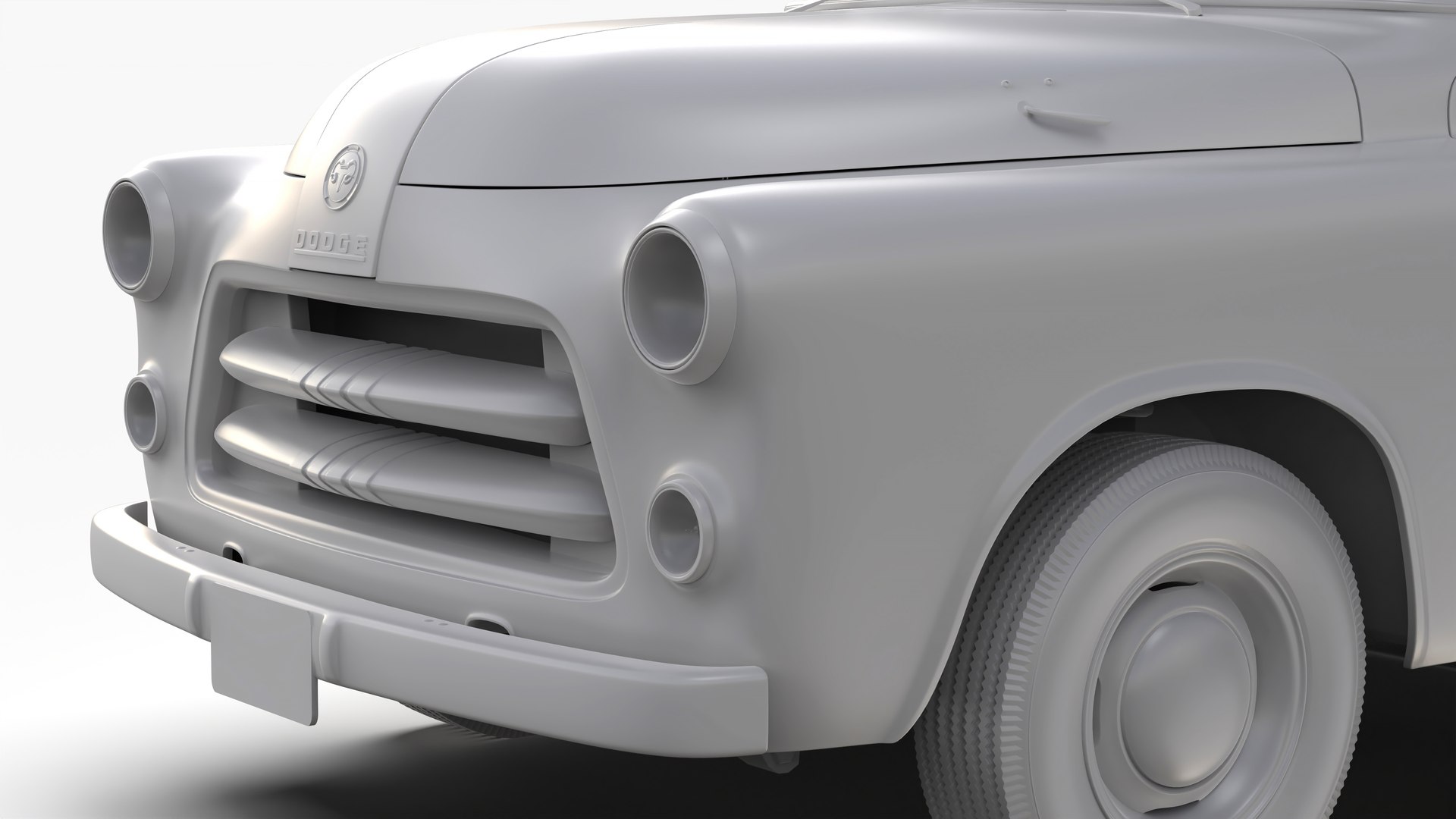 Dodge C100 1956 3D - TurboSquid 2145822