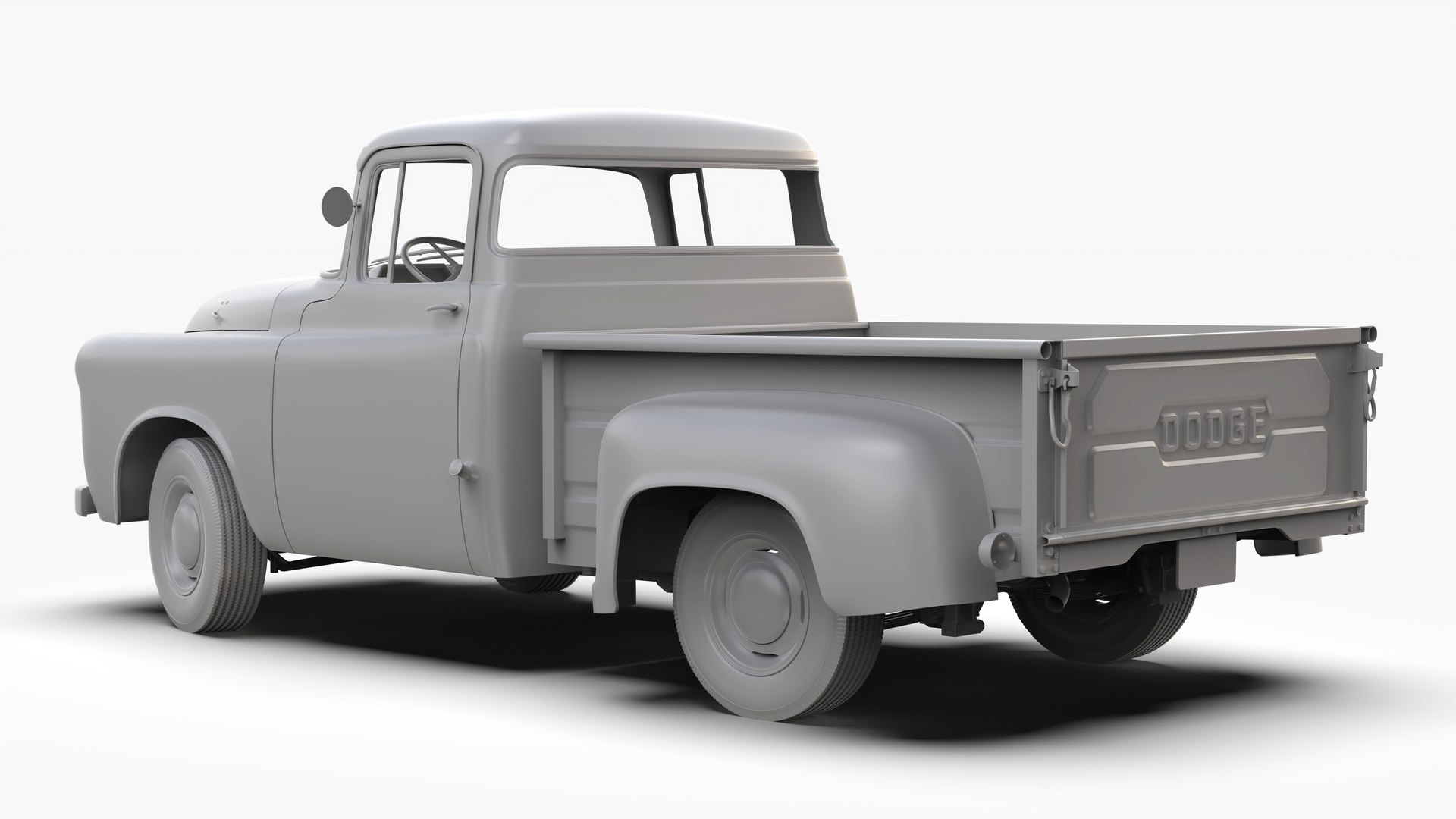 Dodge C100 1956 3D - TurboSquid 2145822