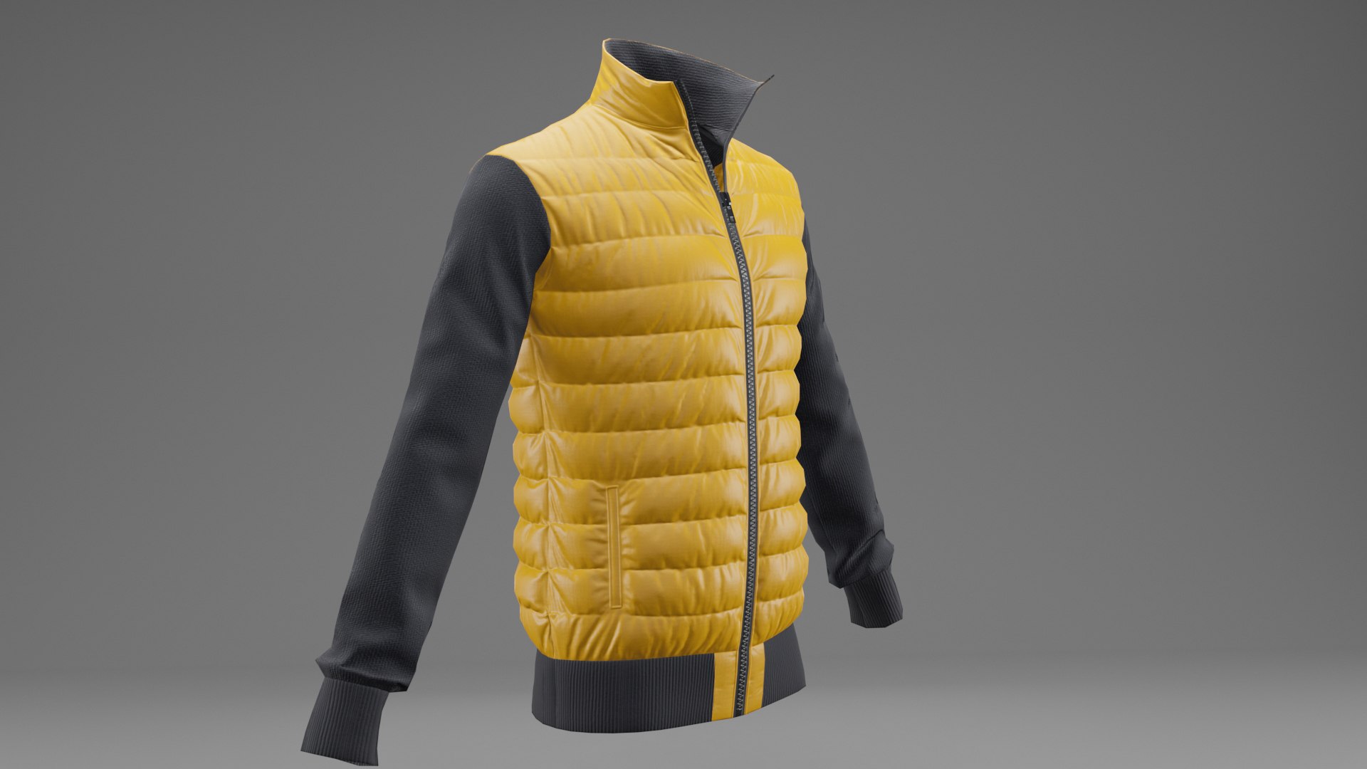 Winter jacket 3D model - TurboSquid 1710127