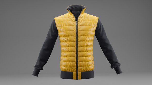 Winter jacket 3D model - TurboSquid 1710127