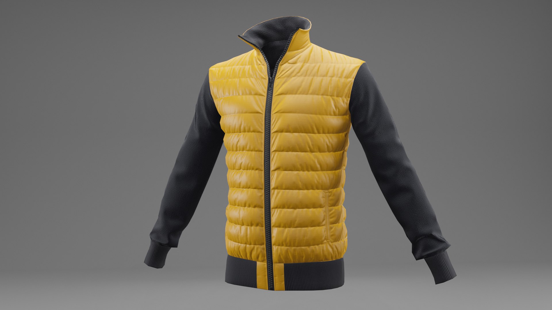 Winter jacket 3D model - TurboSquid 1710127
