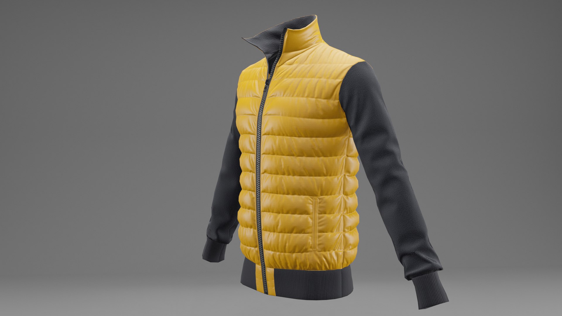 Winter jacket 3D model - TurboSquid 1710127