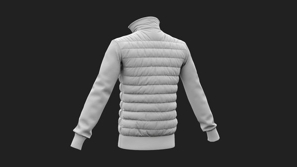 Winter jacket 3D model - TurboSquid 1710127