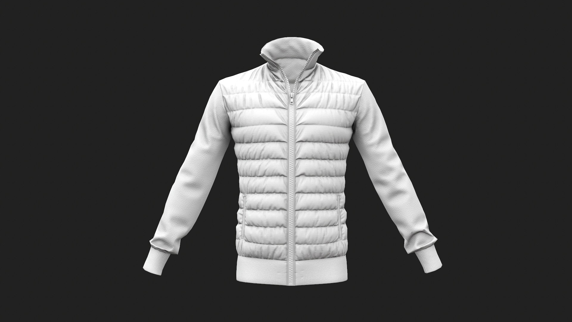 Winter jacket 3D model - TurboSquid 1710127