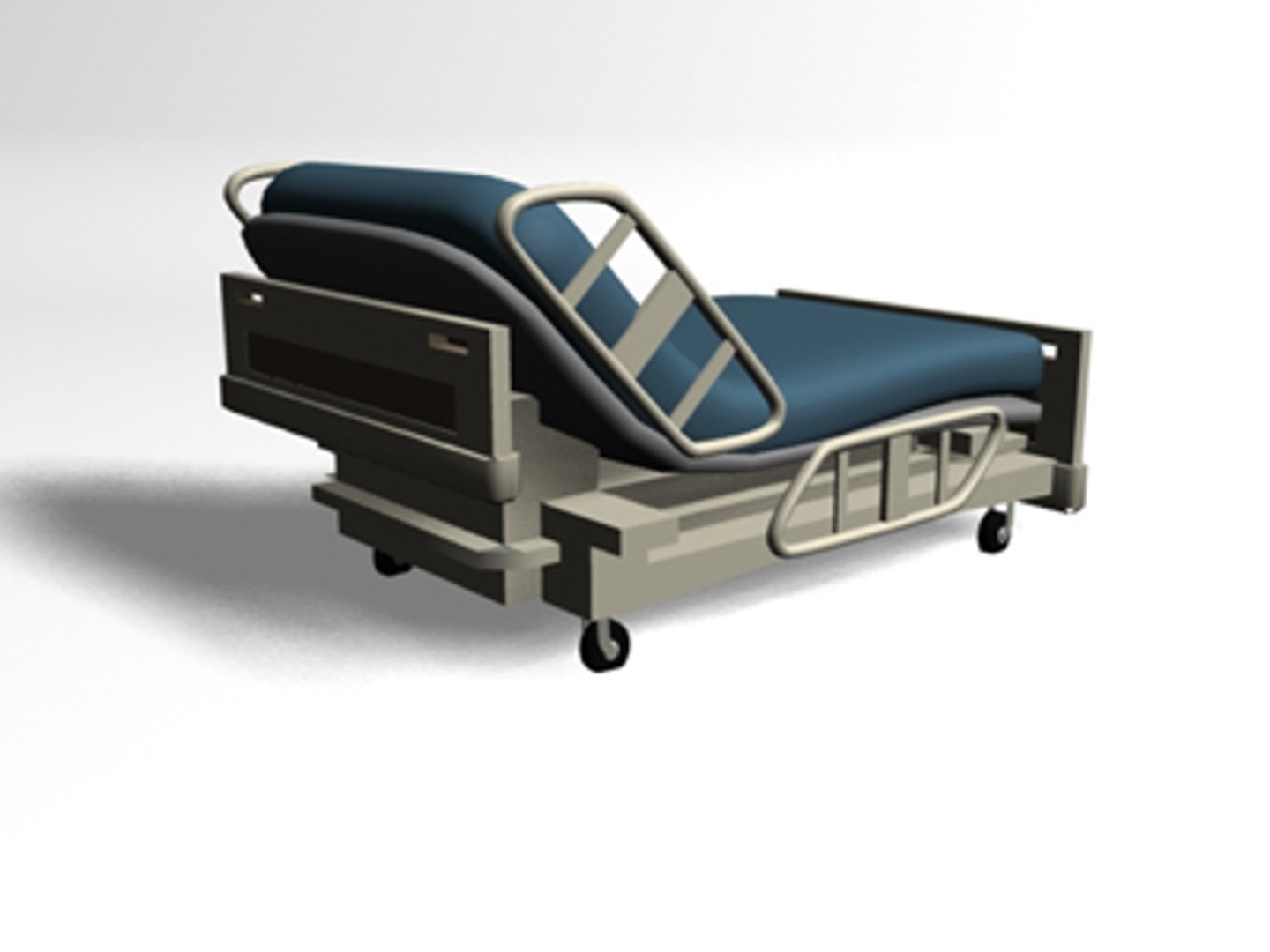 3d Patient Bed Hospital