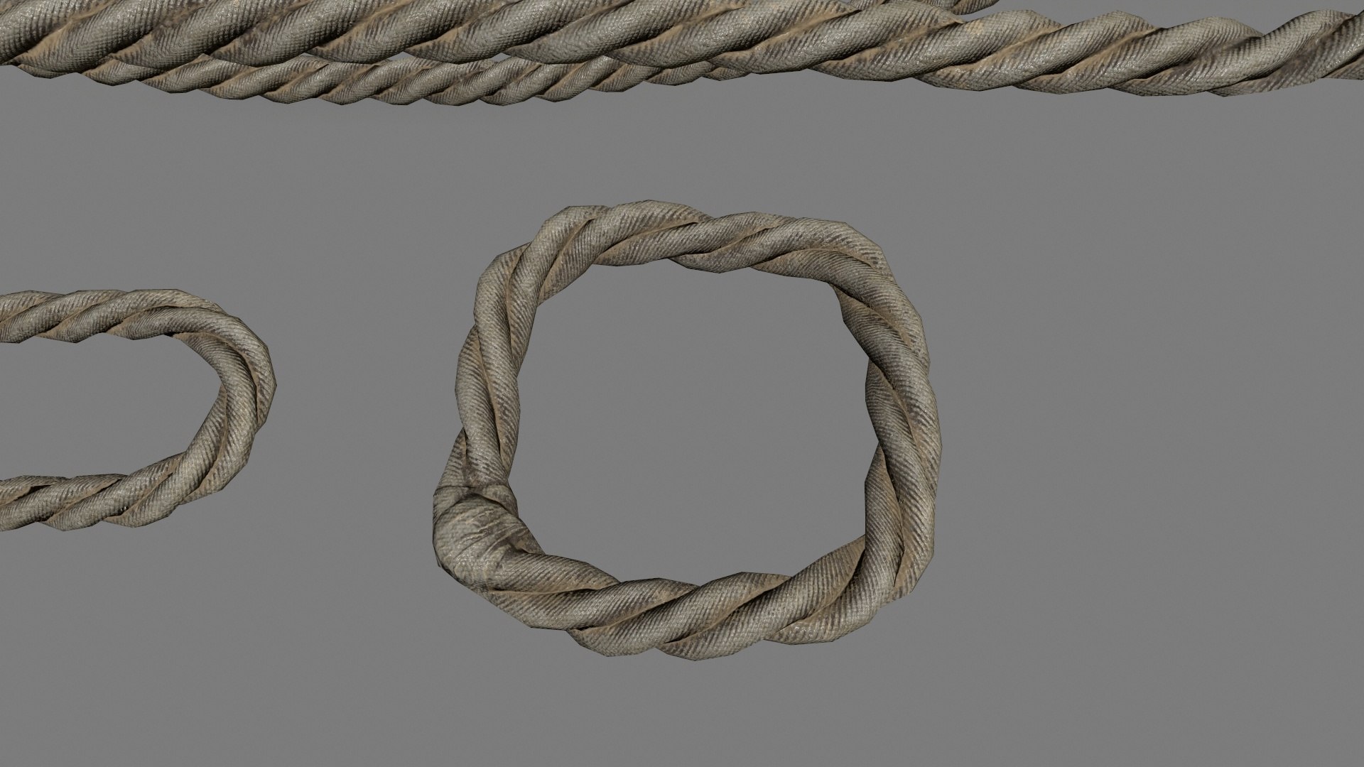 3D Rope Wood - TurboSquid 1369157