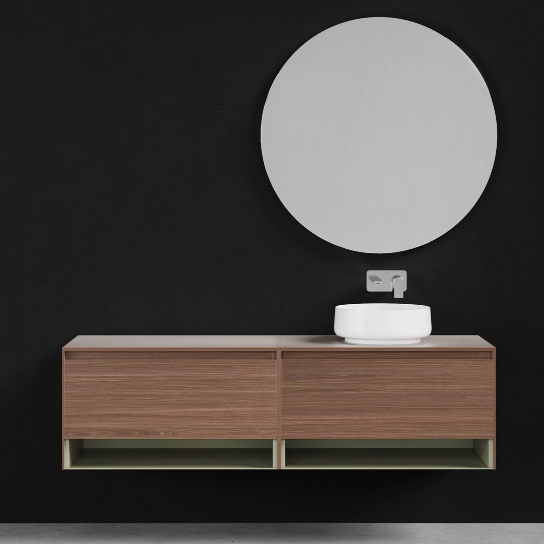 3D Arblu 5 ZERO Overhead Sink - TurboSquid 2185791