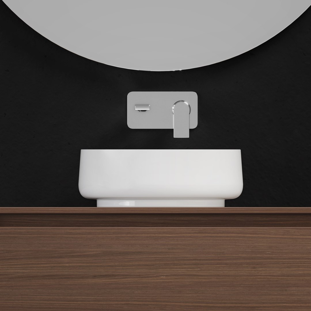 3D Arblu 5 ZERO Overhead Sink - TurboSquid 2185791