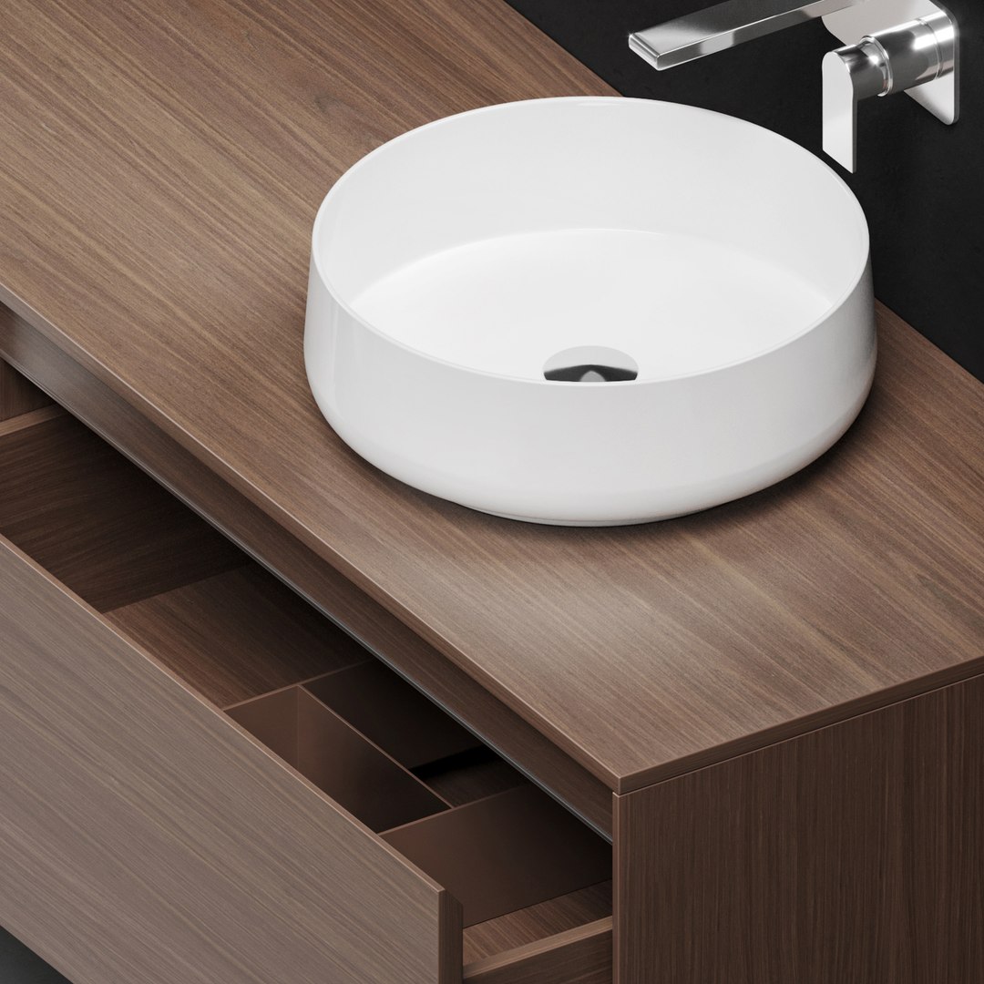 3D Arblu 5 ZERO Overhead Sink - TurboSquid 2185791