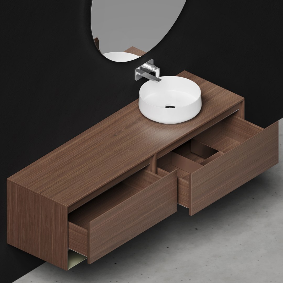 3D Arblu 5 ZERO Overhead Sink - TurboSquid 2185791