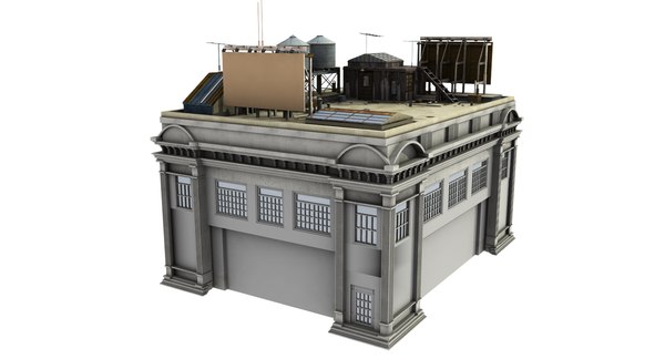 고화질 지붕 3D 모델 - TurboSquid 344204