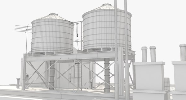 고화질 지붕 3D 모델 - TurboSquid 344204