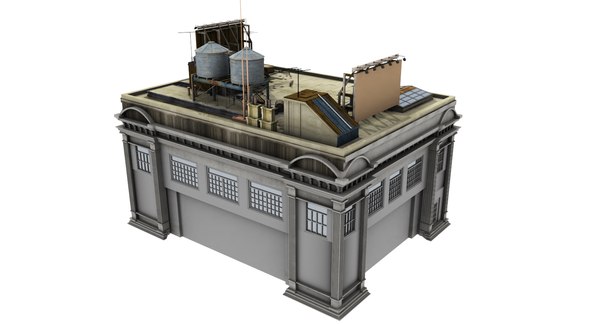 고화질 지붕 3D 모델 - TurboSquid 344204