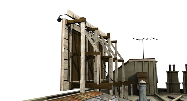 고화질 지붕 3D 모델 - TurboSquid 344204