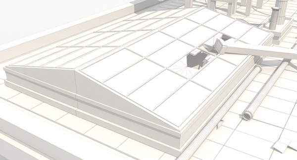 고화질 지붕 3D 모델 - TurboSquid 344204