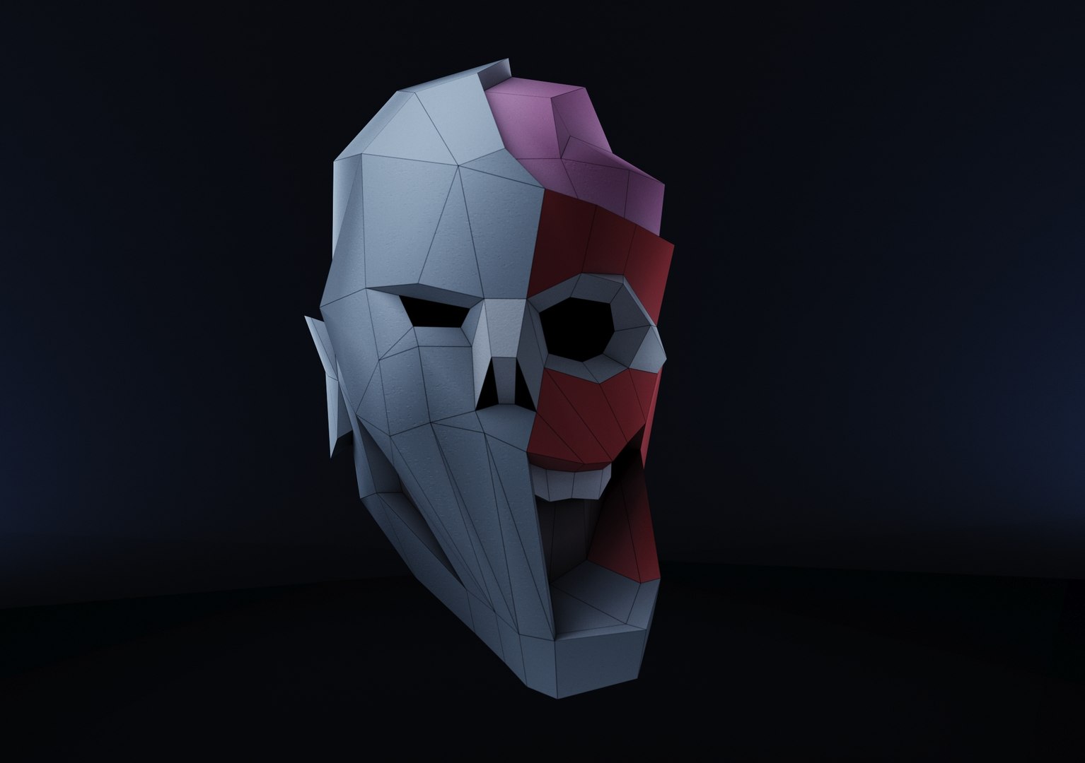 3D Model Head Mask Zombie - TurboSquid 1396654