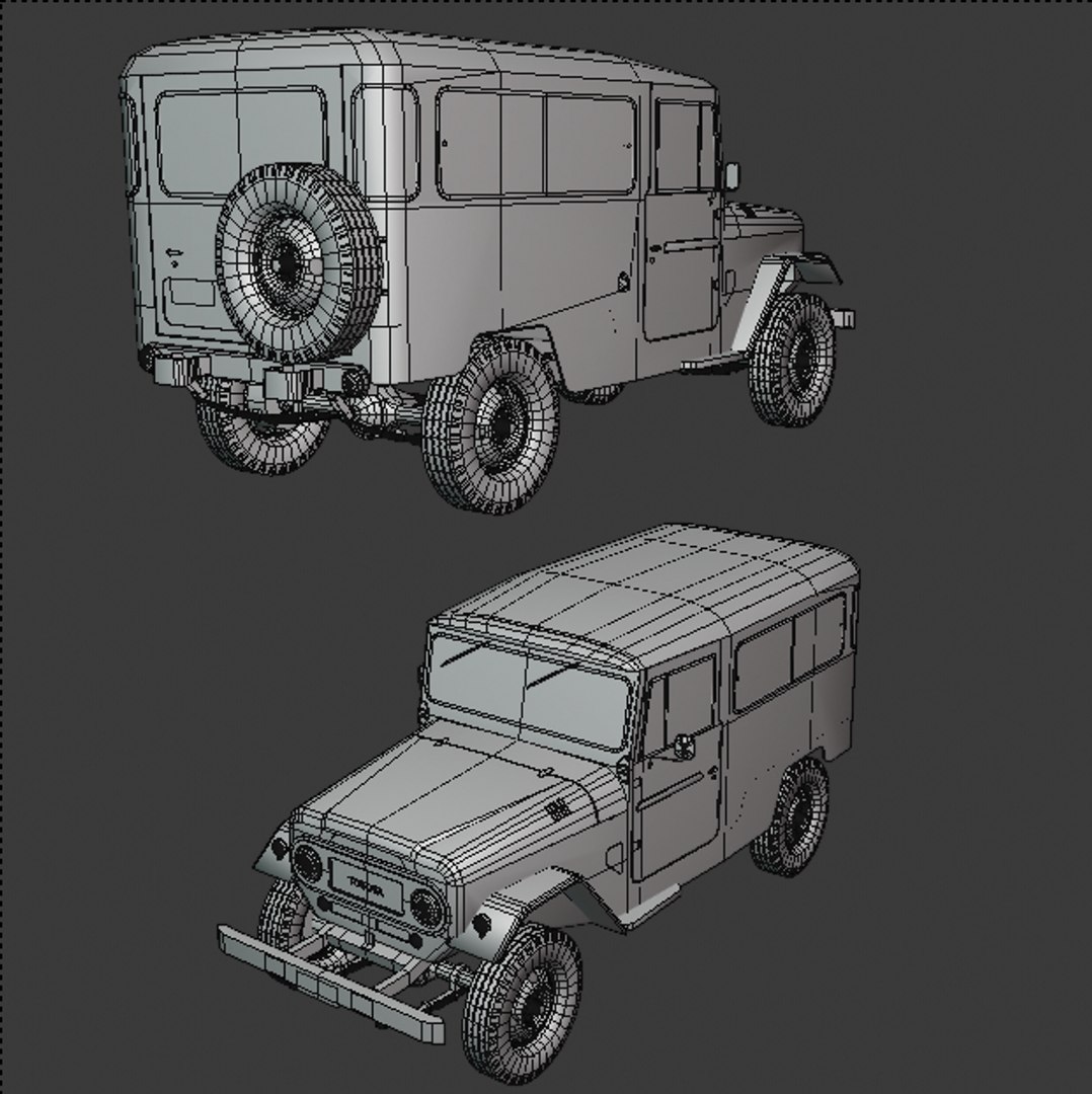 3D Model Toyota Land Cruiser Fj40 - TurboSquid 1628479