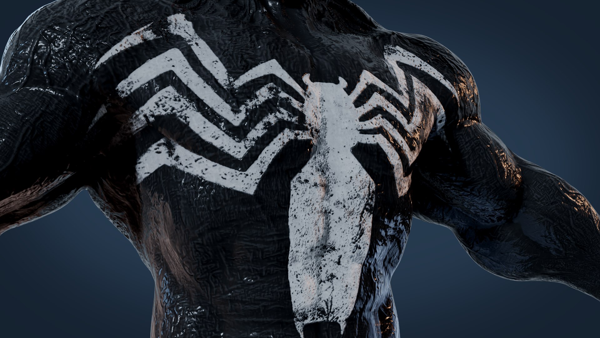 3D venom marvel character - TurboSquid 1380750