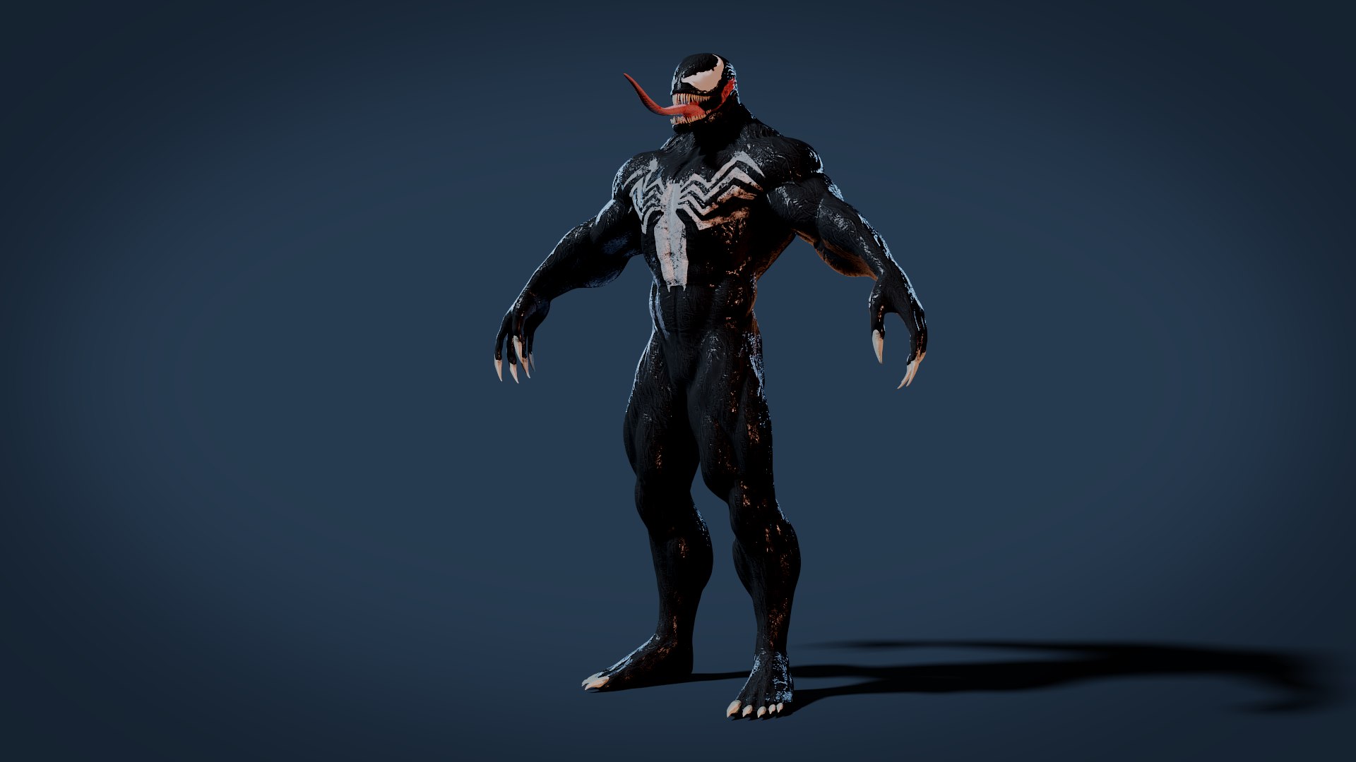 3D venom marvel character - TurboSquid 1380750