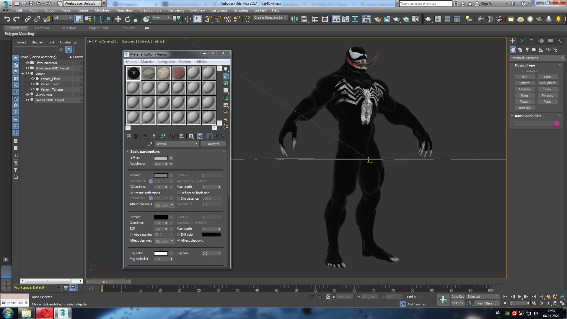 3D venom marvel character - TurboSquid 1380750