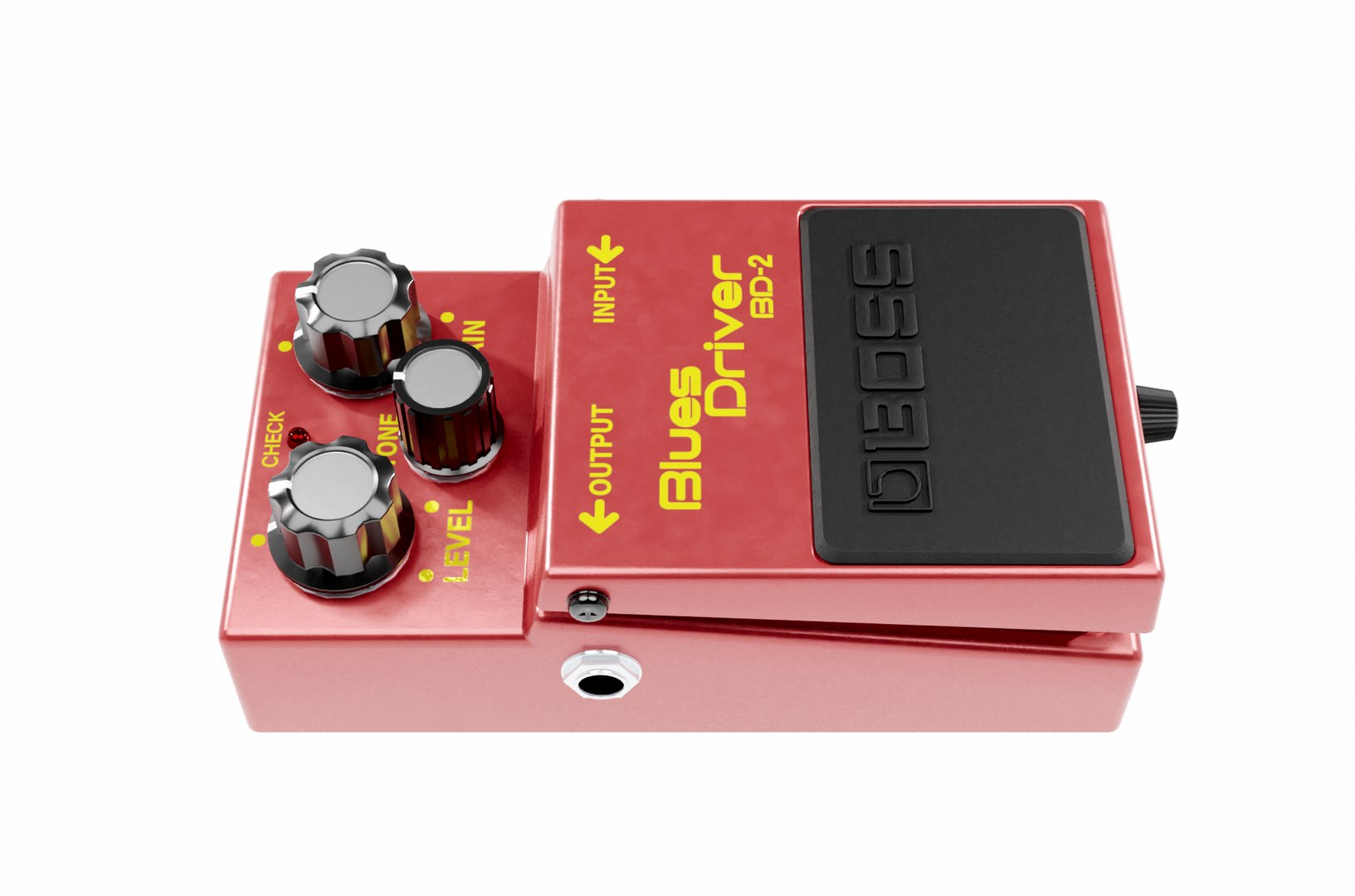 Amplifier Pedal Boss Reds Driver 3D - TurboSquid 2020207
