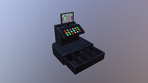 Cash Register Blender Models for Download | TurboSquid