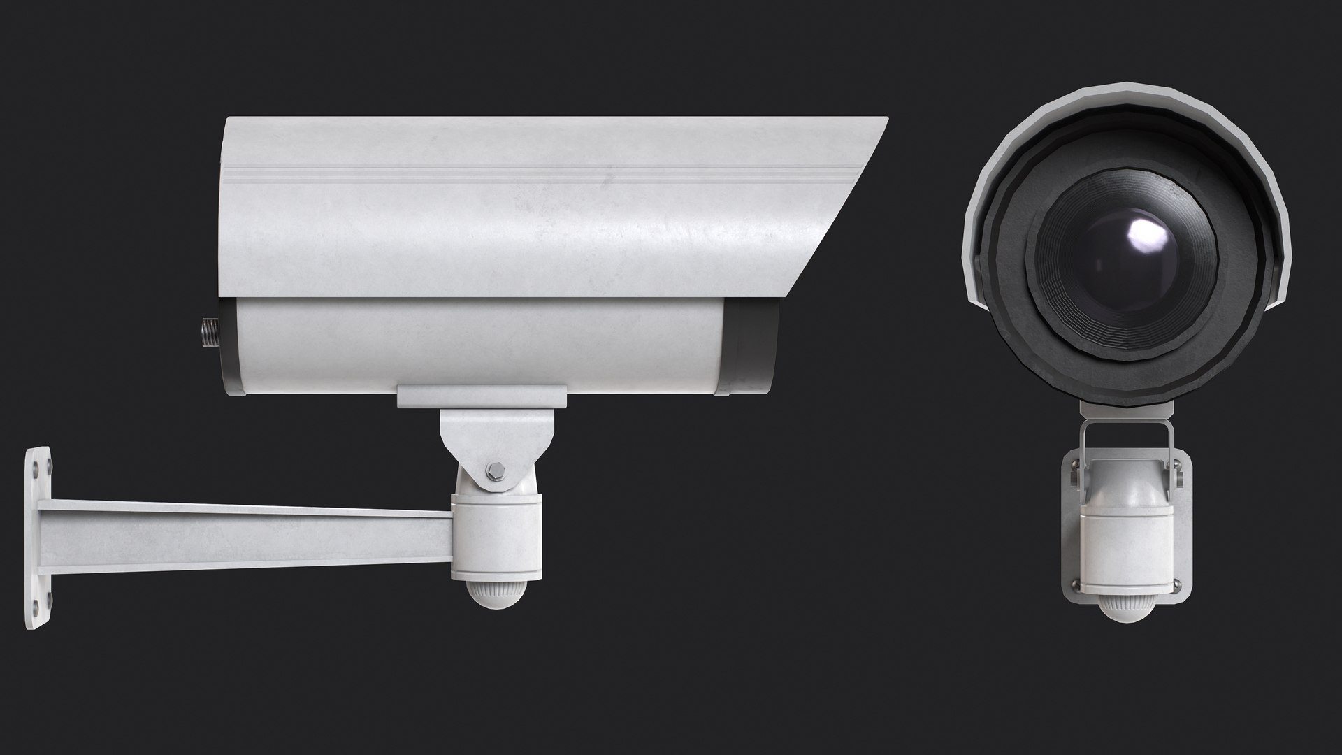 Set Of 2 CCTV Cameras 3D Model - TurboSquid 1995984