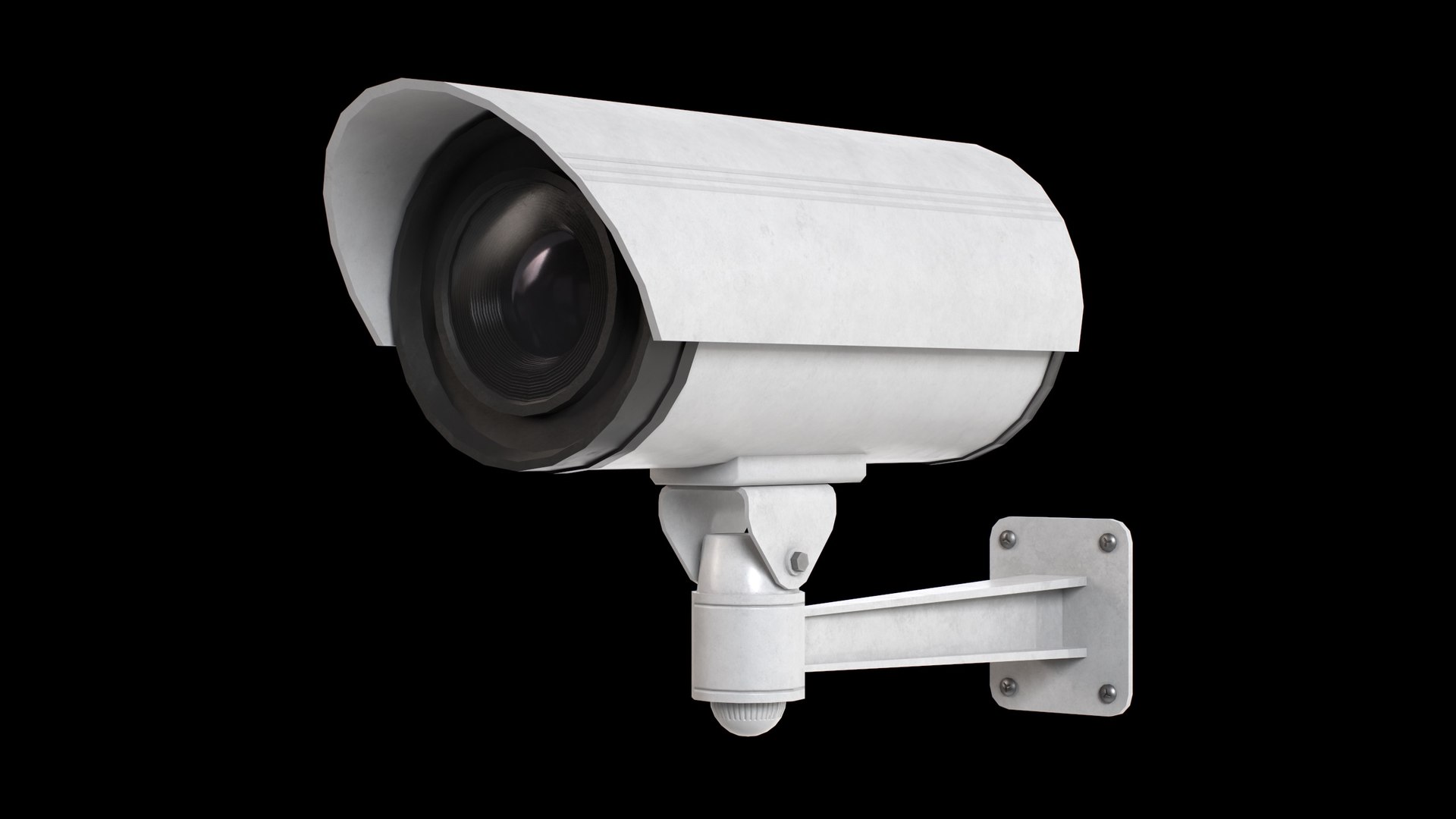 Set of 2 CCTV Cameras 3D model - TurboSquid 1995984