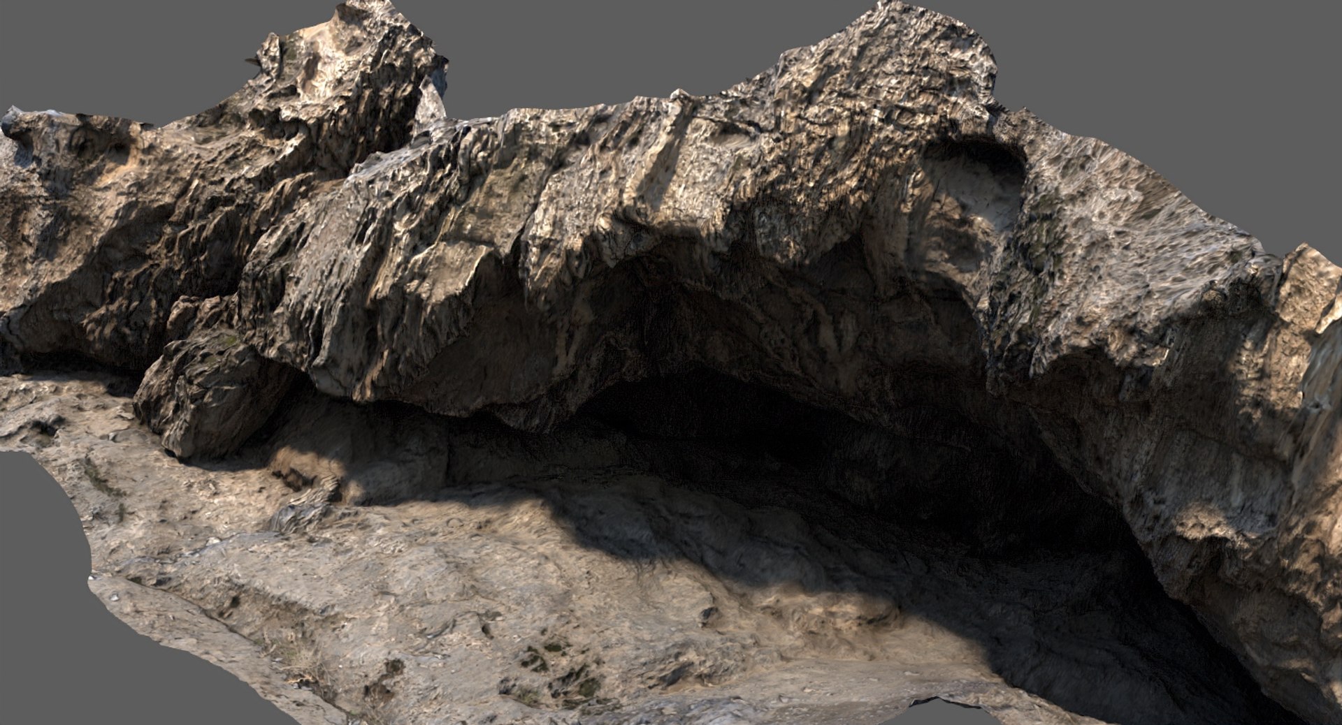 Scanned cave 3D model - TurboSquid 1368741