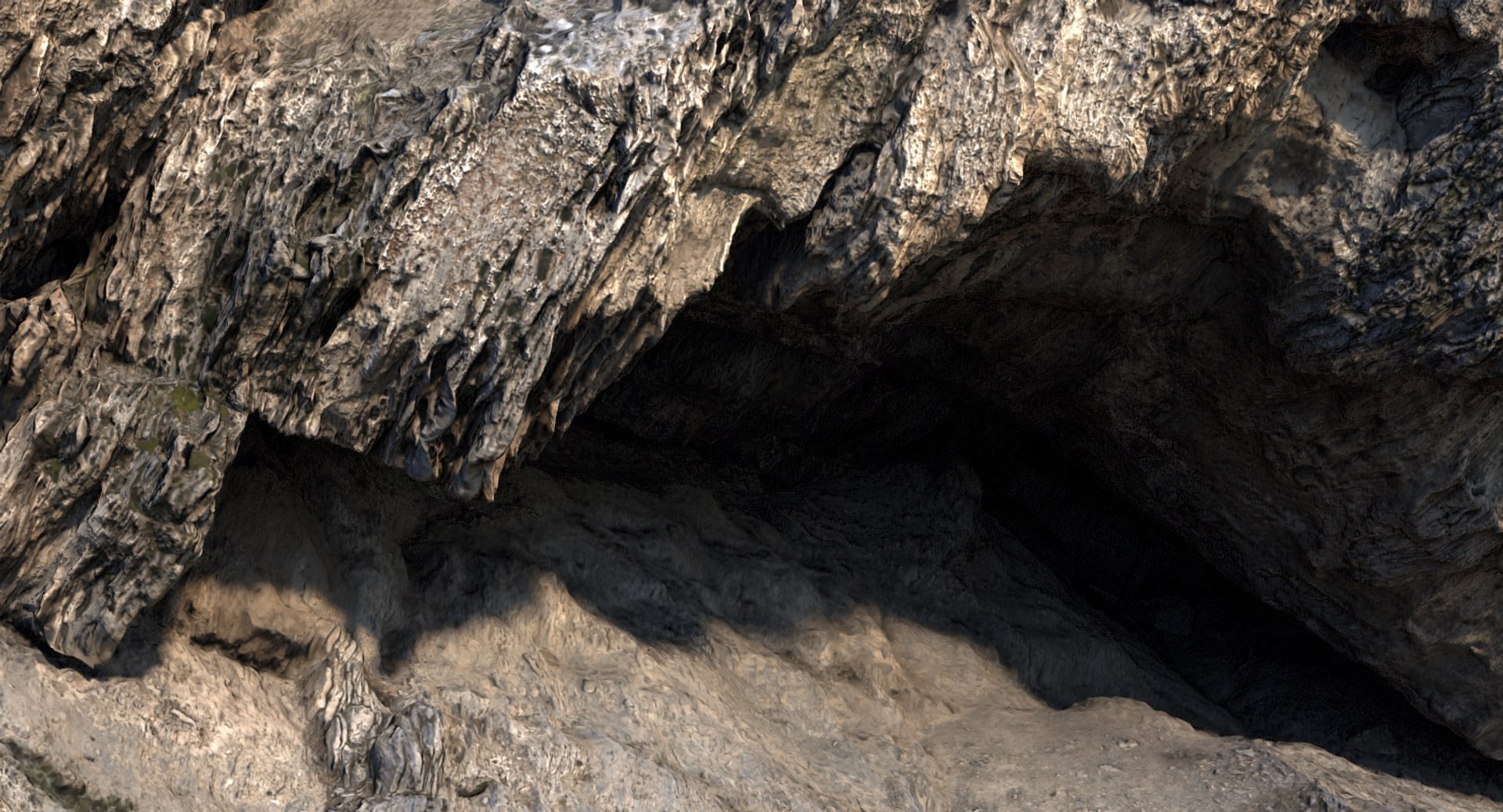 Scanned cave 3D model - TurboSquid 1368741
