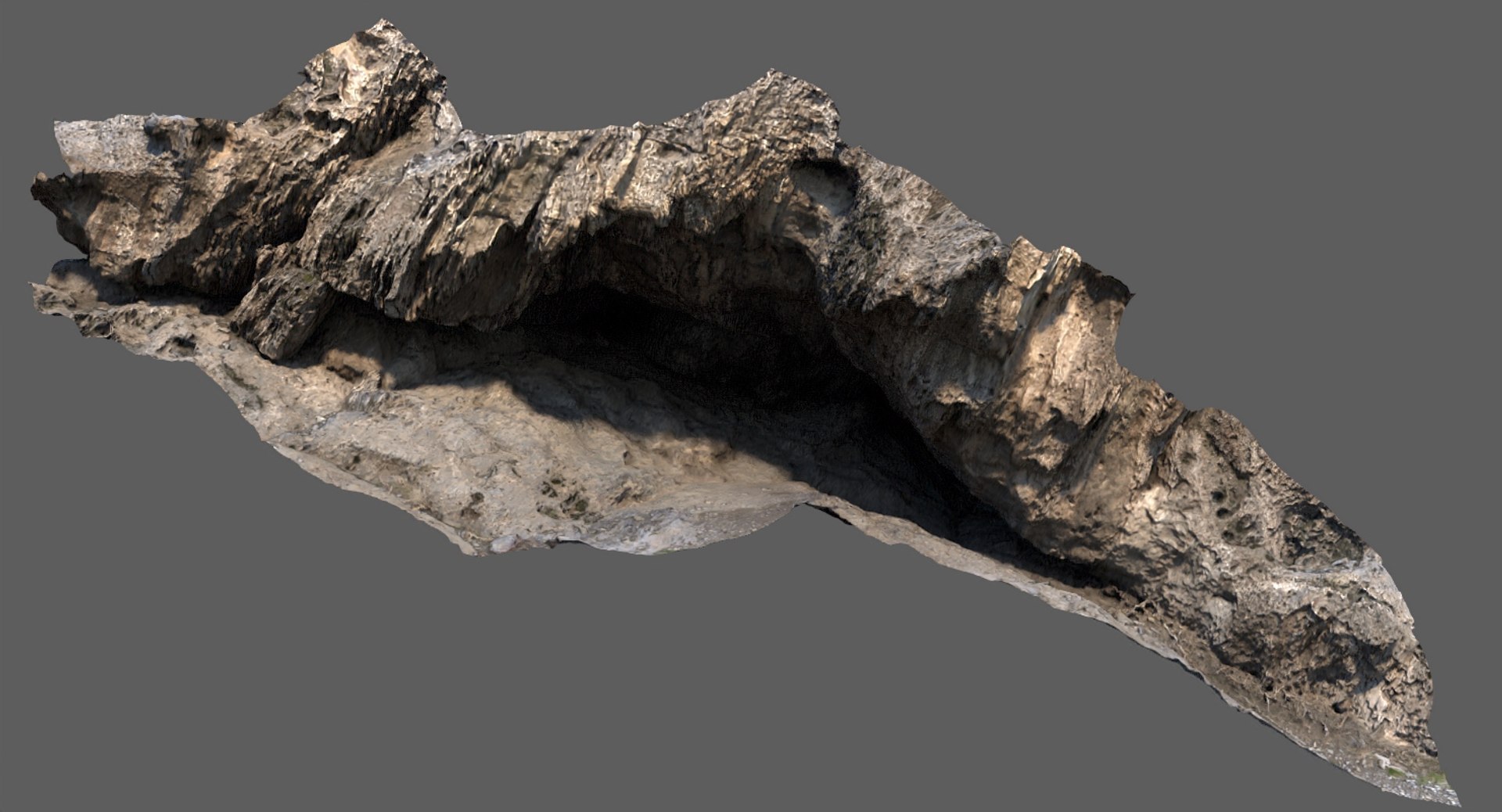 Scanned cave 3D model - TurboSquid 1368741