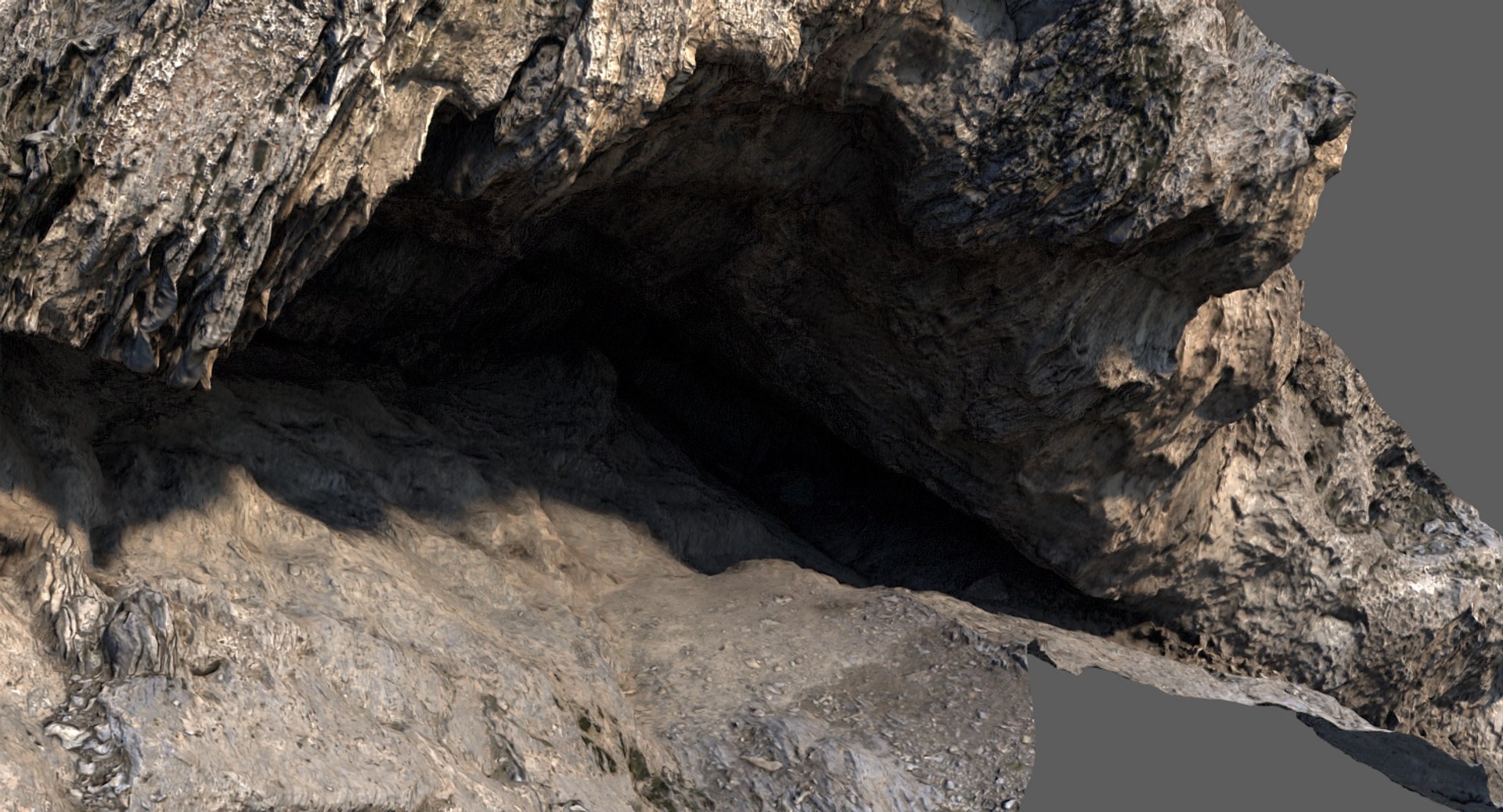 Scanned cave 3D model - TurboSquid 1368741