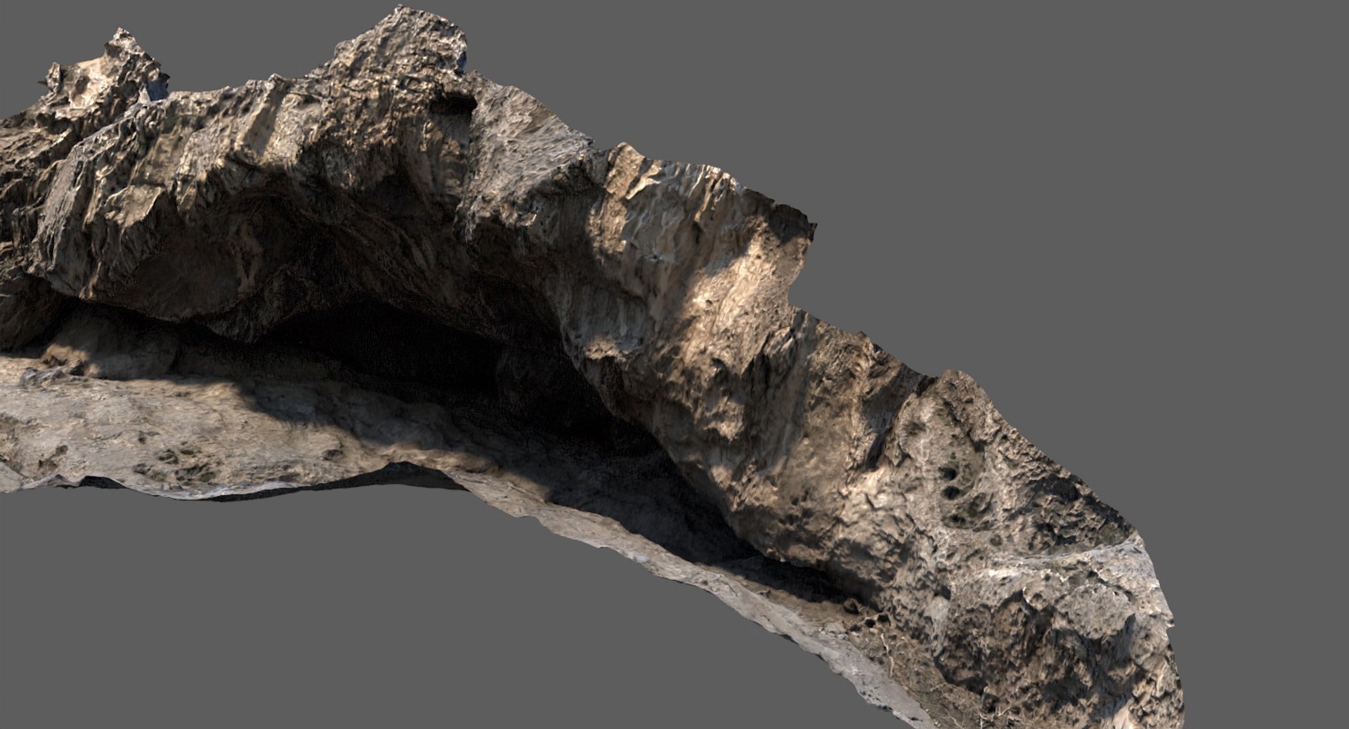 Scanned cave 3D model - TurboSquid 1368741