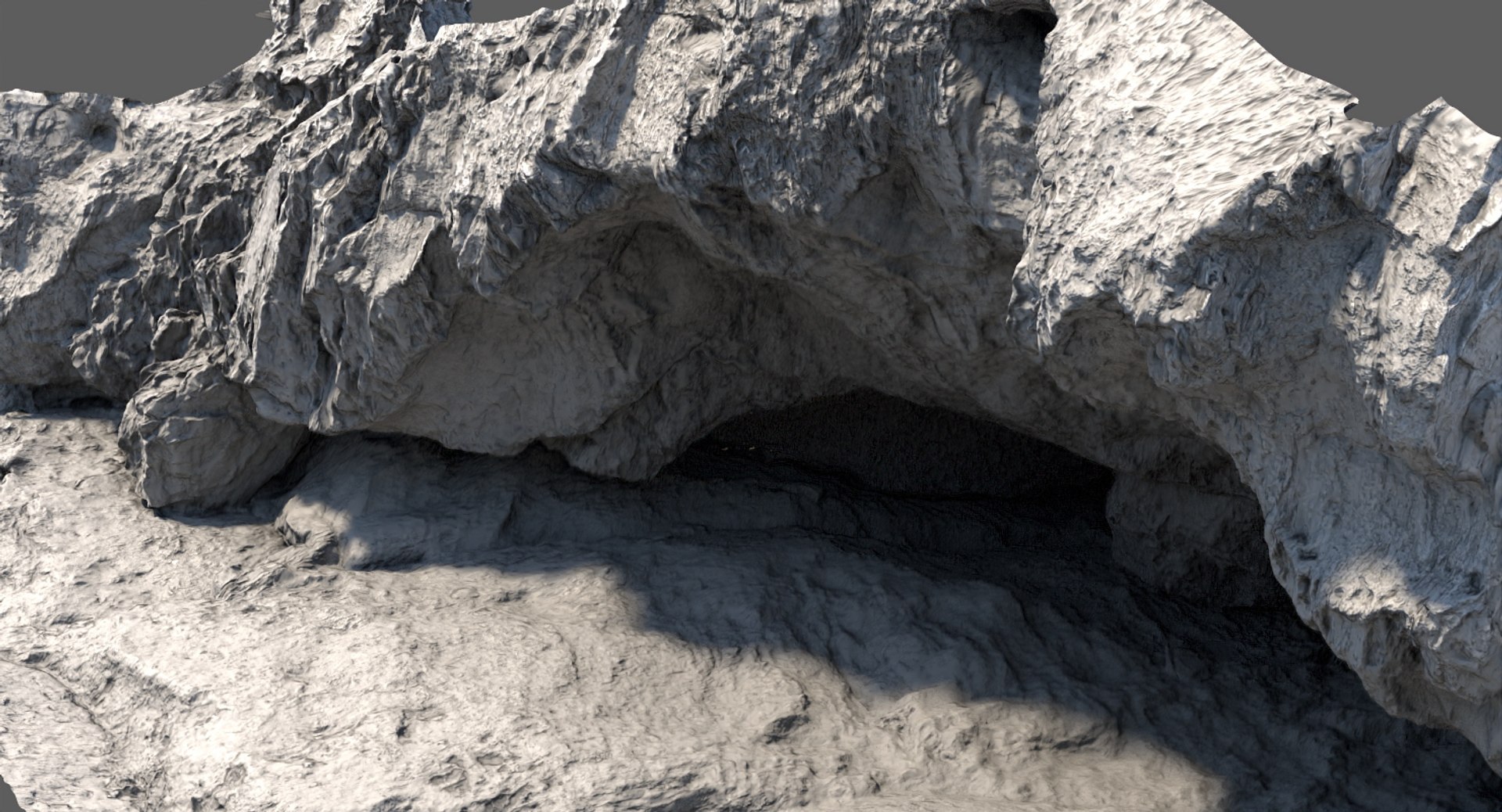 Scanned cave 3D model - TurboSquid 1368741