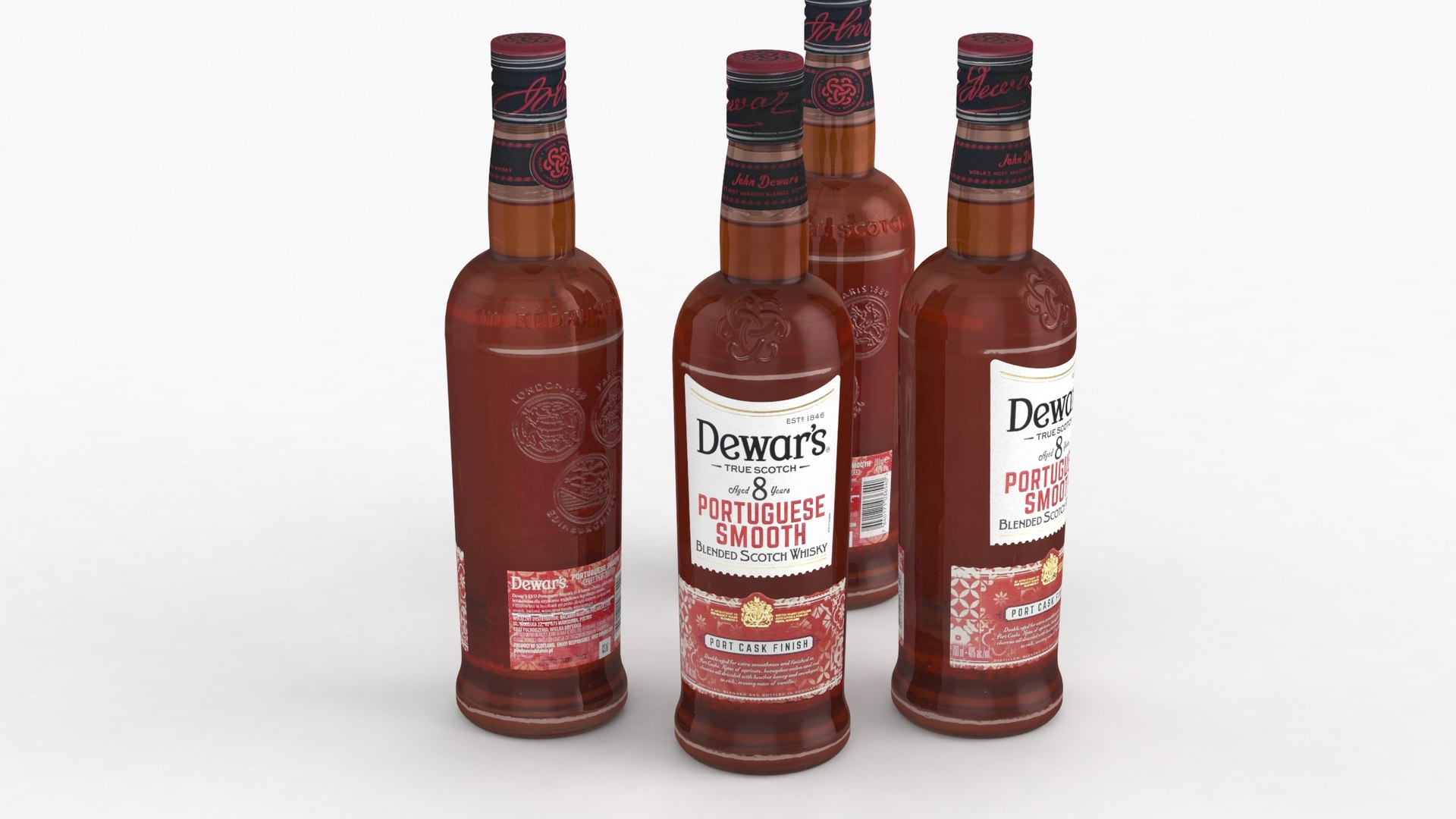 Alcohol Bottle Dewars Blended Scotch Whisky Portugese Smooth 700ml 2024 ...