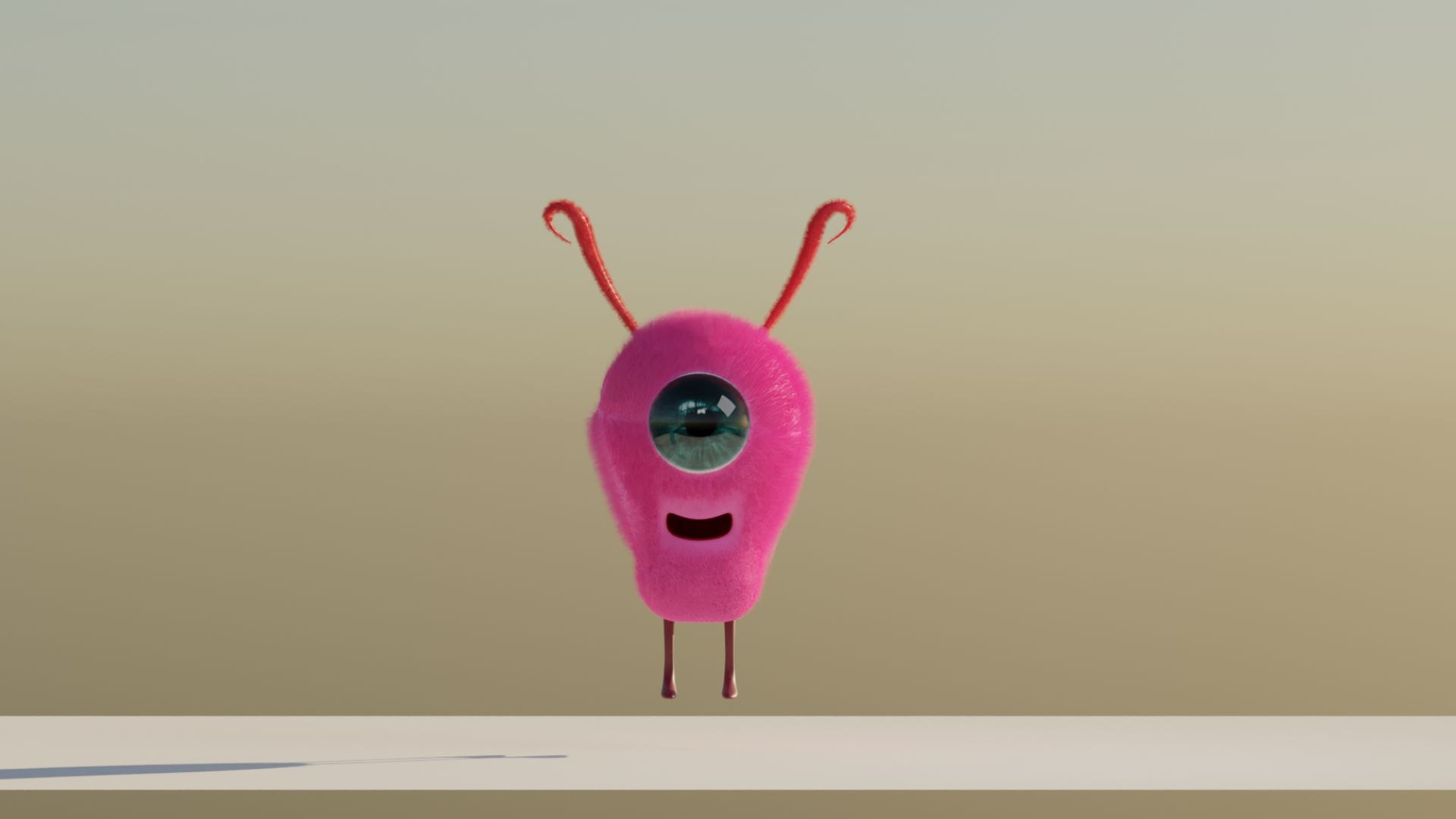Cute Little Monster Model - TurboSquid 2027180