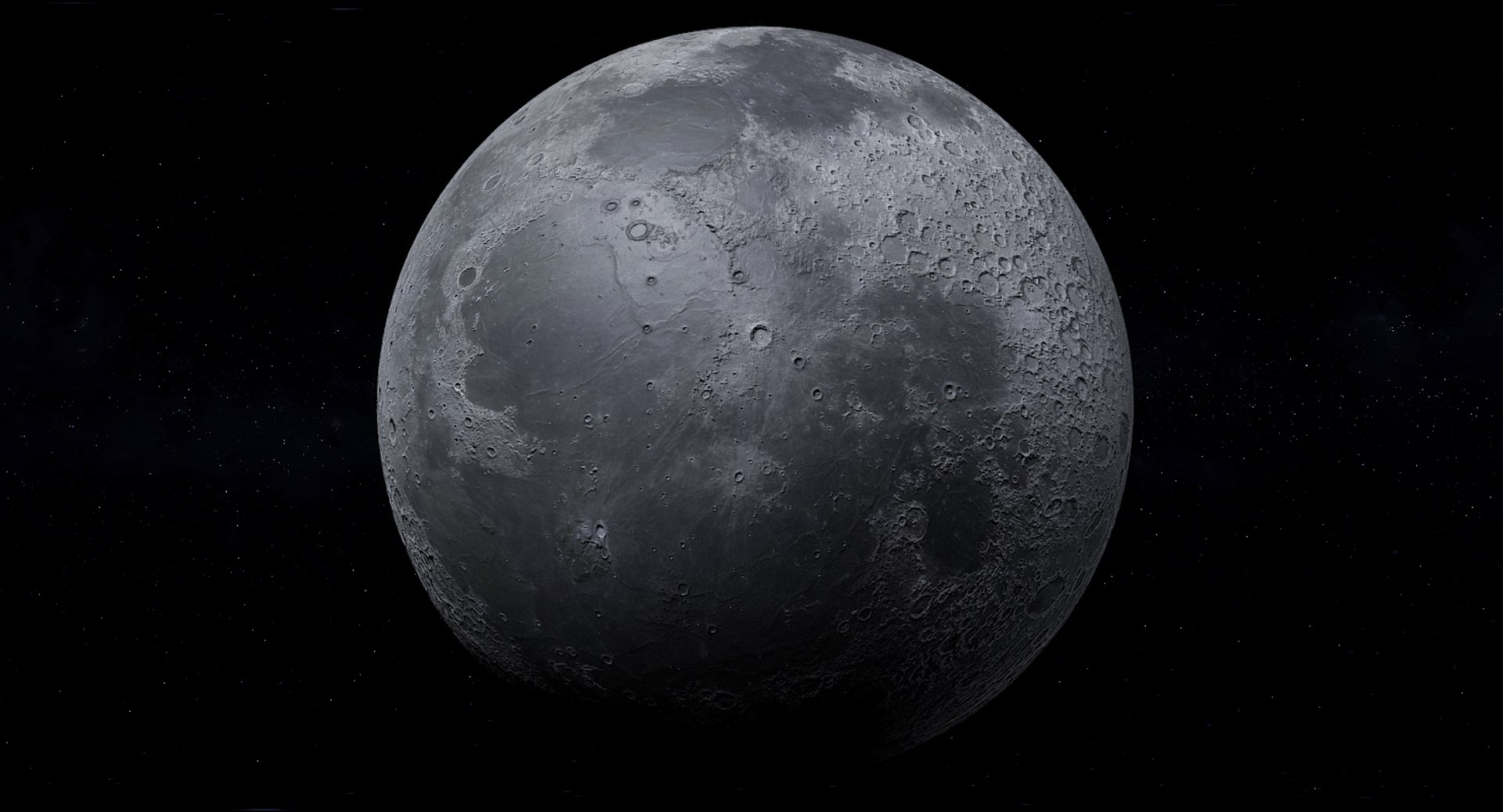 3D Photorealistic Moon Model - TurboSquid 1257642