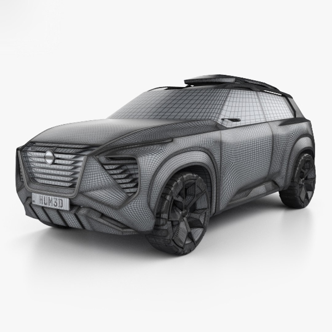 3D Model Nissan Xmotion X - TurboSquid 1402635